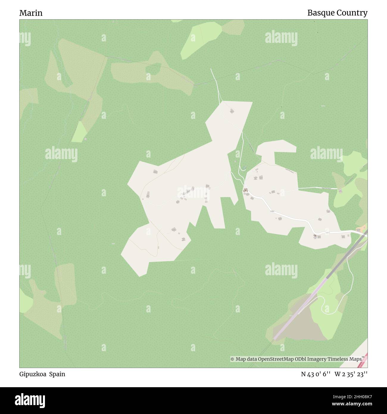 Map of marin spain hi-res stock photography and images - Alamy