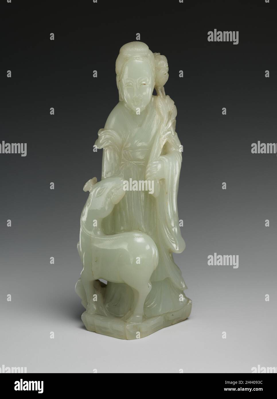 Fairy with a deer 18th–19th century China. Fairy with a deer. China ...