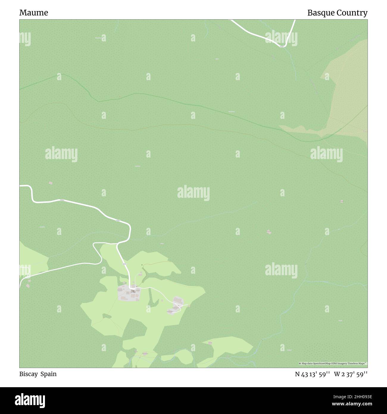 Maume, Biscay, Spain, Basque Country, N 43 13' 59'', W 2 37' 59'', map ...