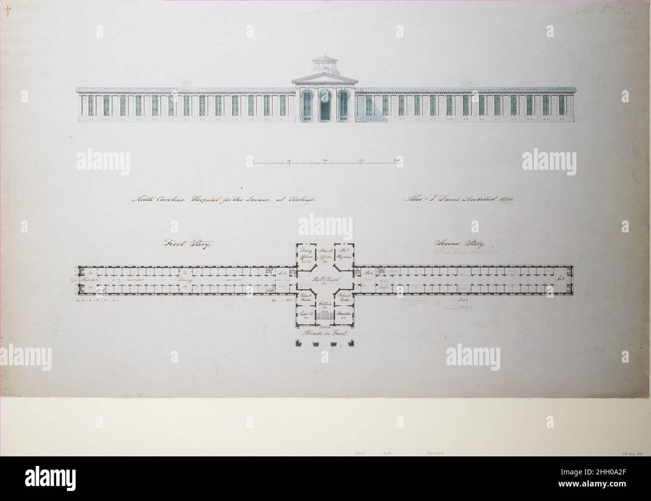 New york hospital 1850 hi-res stock photography and images - Alamy