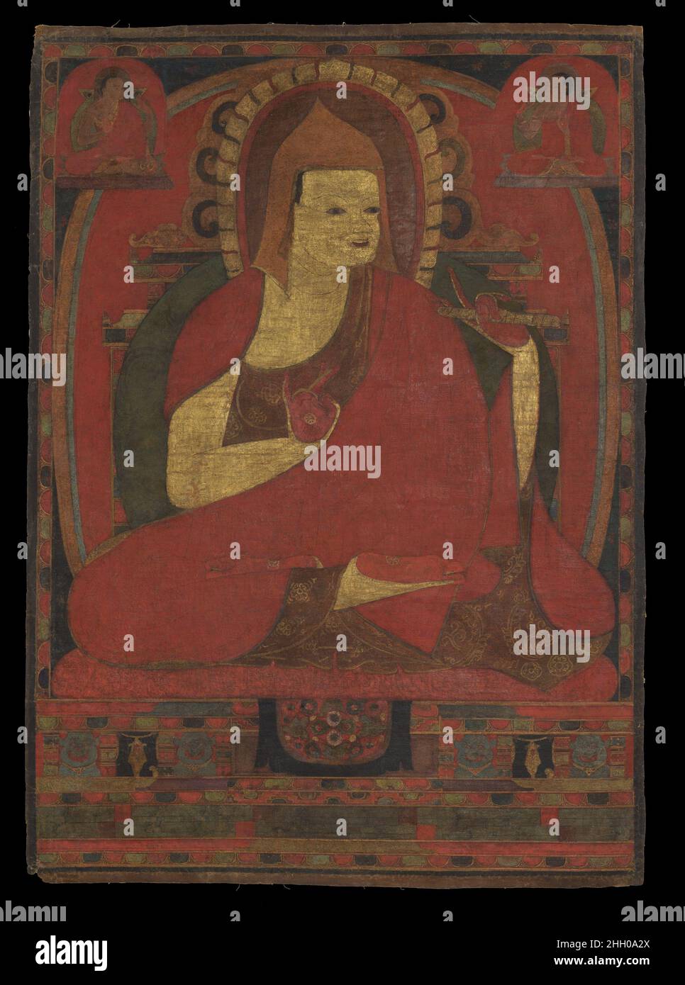 Portrait of the Indian Monk Atisha early to mid-12th century Tibet ...