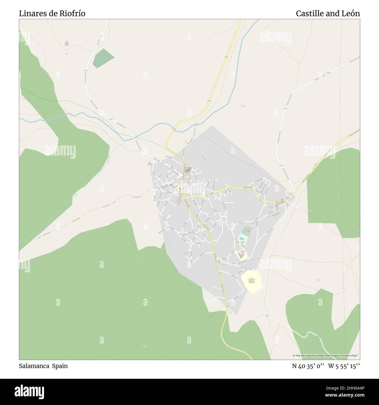 Map of linares hi-res stock photography and images - Alamy