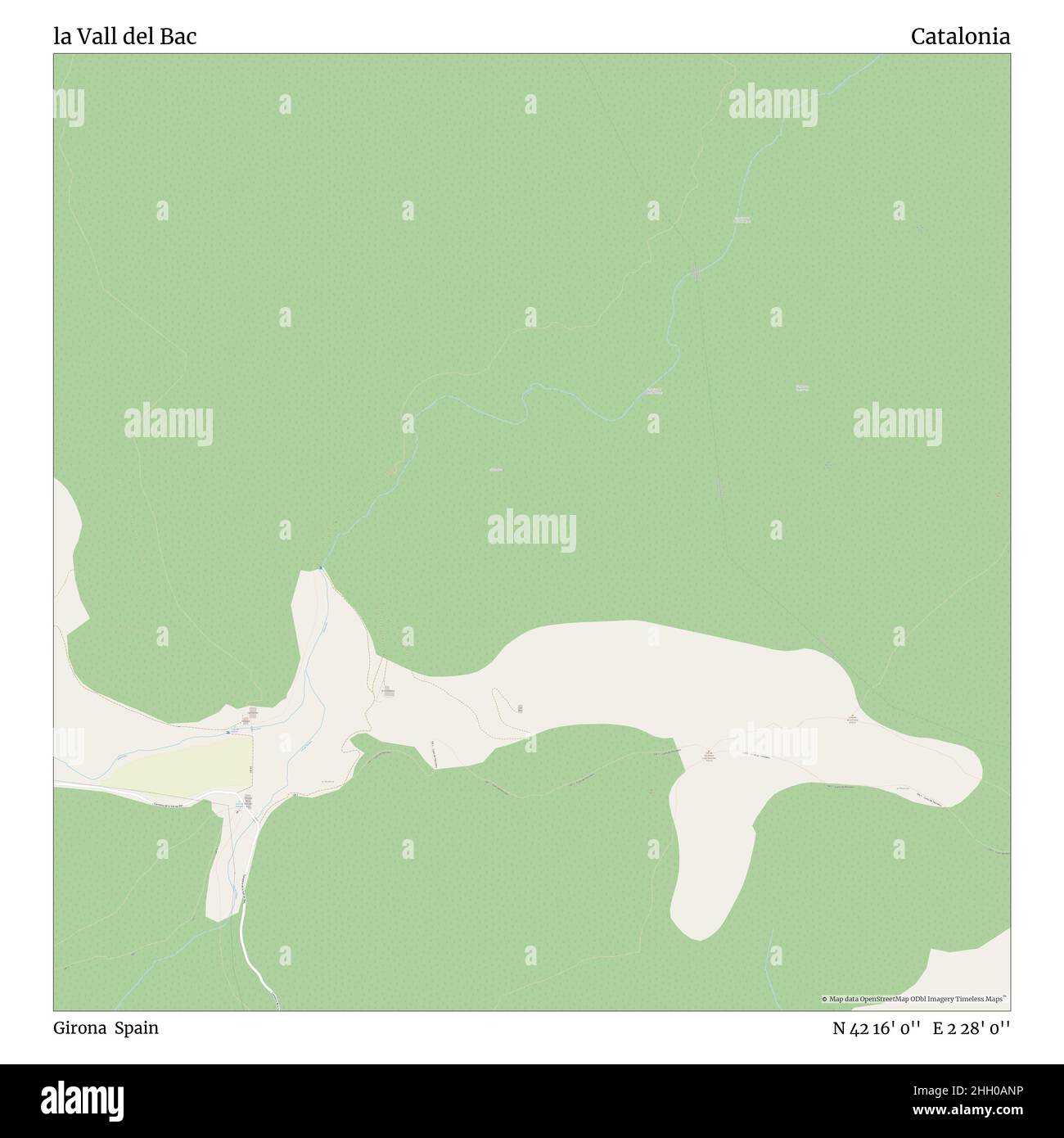 la Vall del Bac, Girona, Spain, Catalonia, N 42 16' 0'', E 2 28' 0 ...