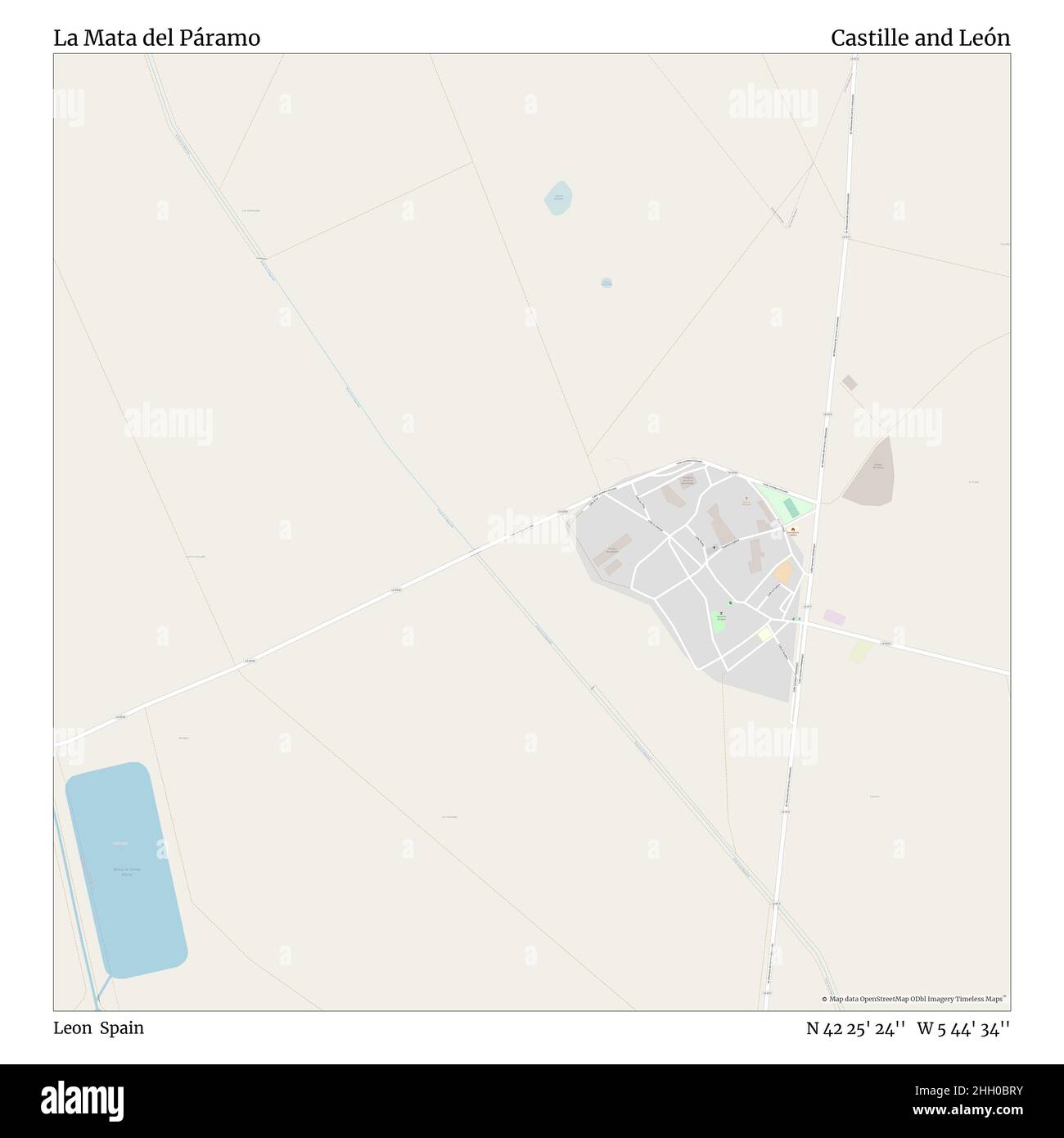 La Mata del Páramo, Leon, Spain, Castille and León, N 42 25' 24'', W 5 ...