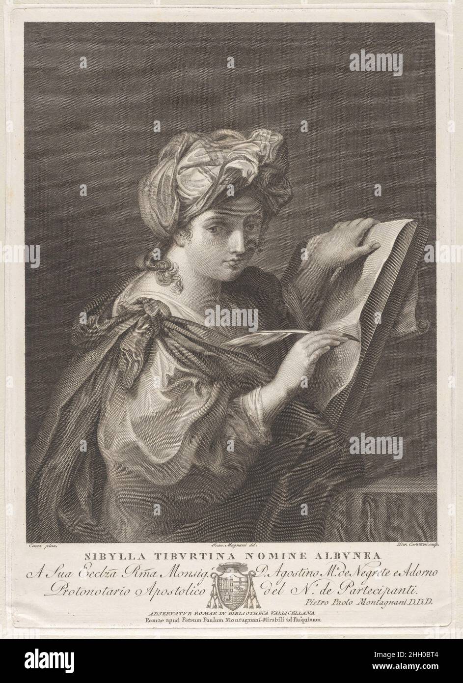 The Tiburtine Sibyl ca. 1790 Girolamo Carattoni. The Tiburtine Sibyl ...