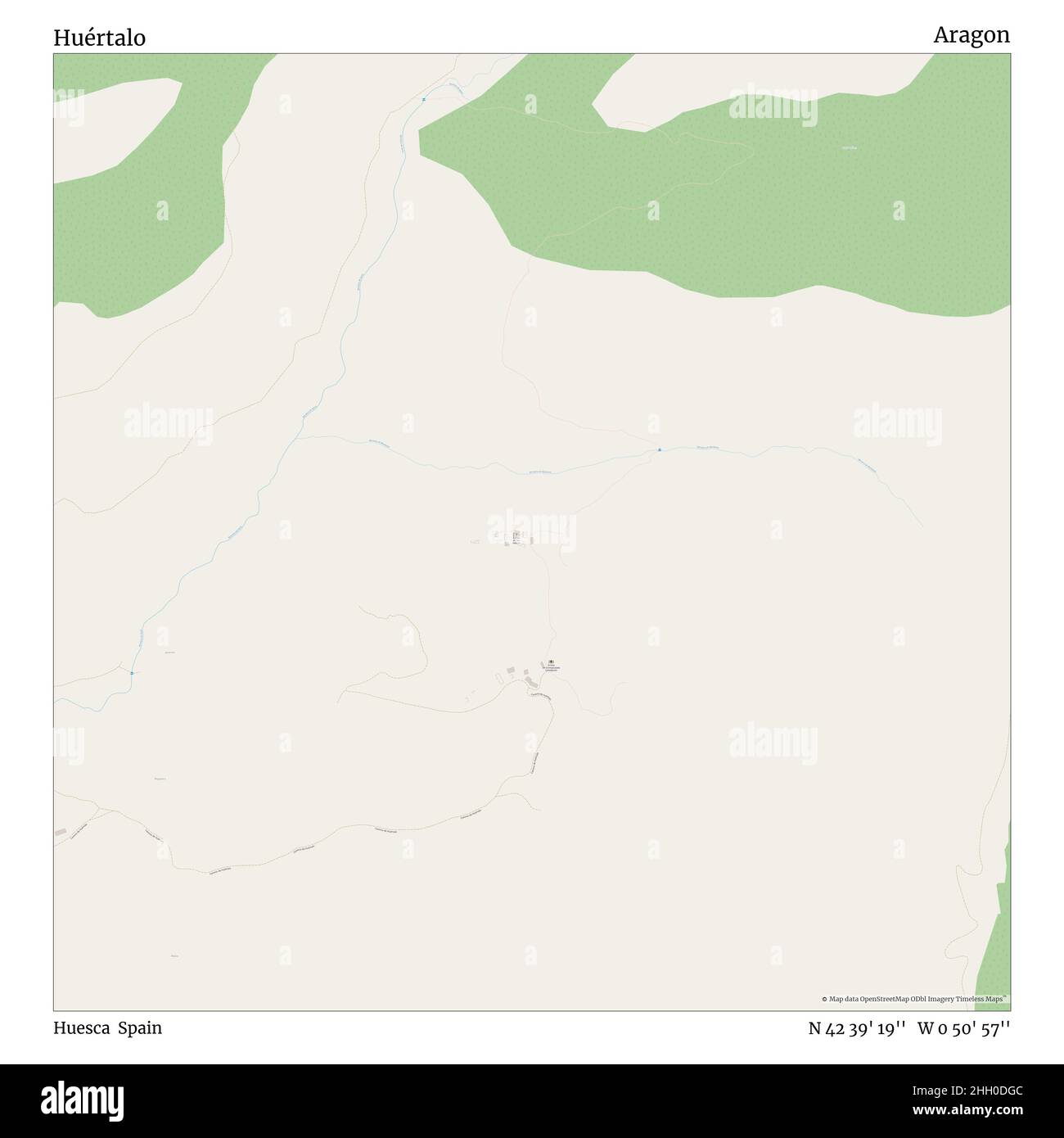 Huértalo, Huesca, Spain, Aragon, N 42 39' 19'', W 0 50' 57'', map ...