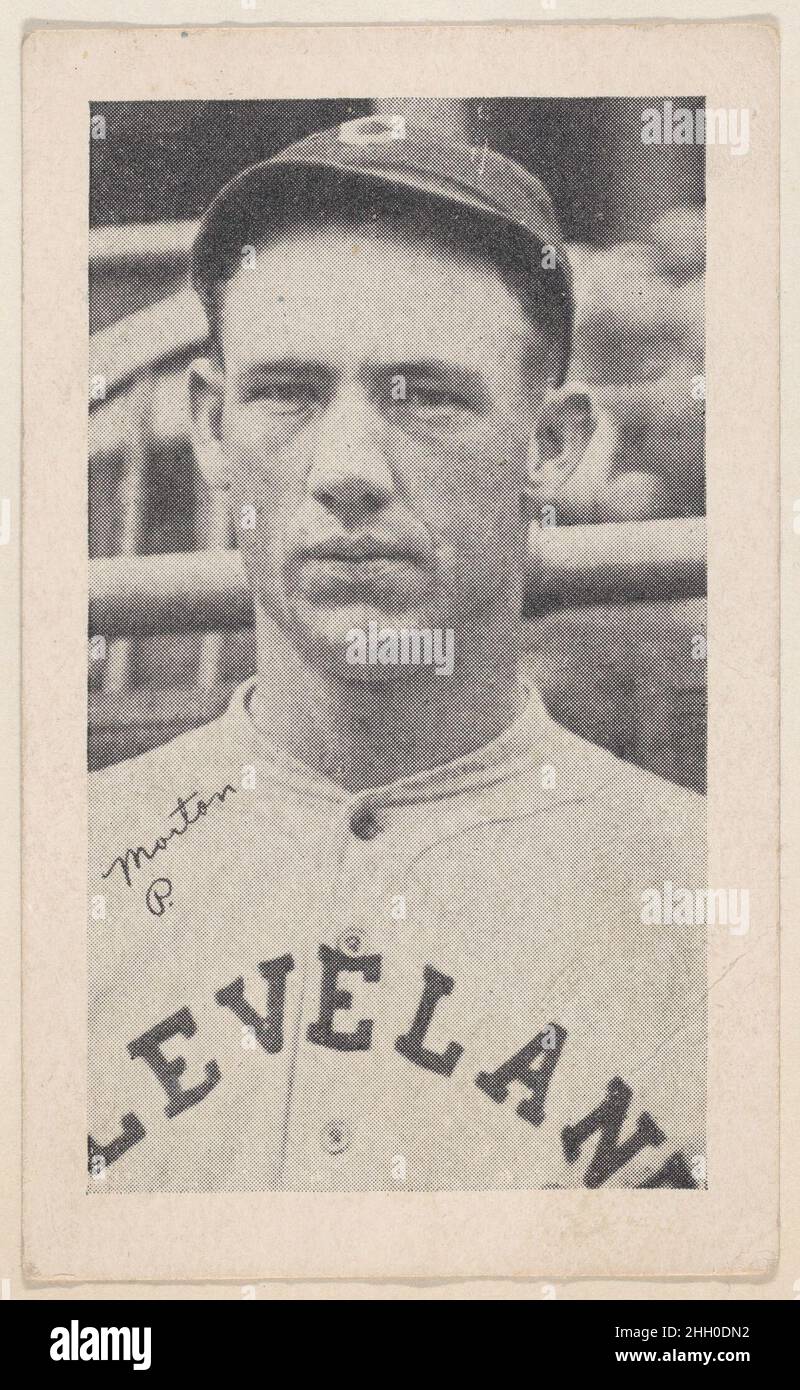 Morton, P., from Baseball strip cards (W575-2) ca. 1921–22 Guy Morton ...
