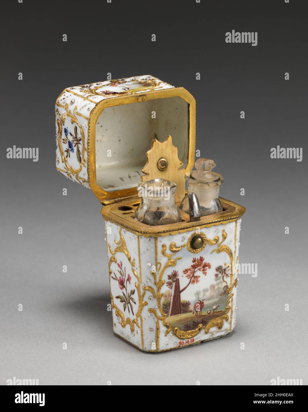 Writing case ca. 1760–1800 British, Staffordshire. Writing case ...