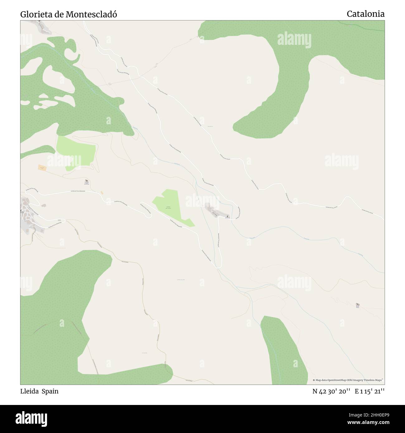 Map of glorieta hi-res stock photography and images - Alamy