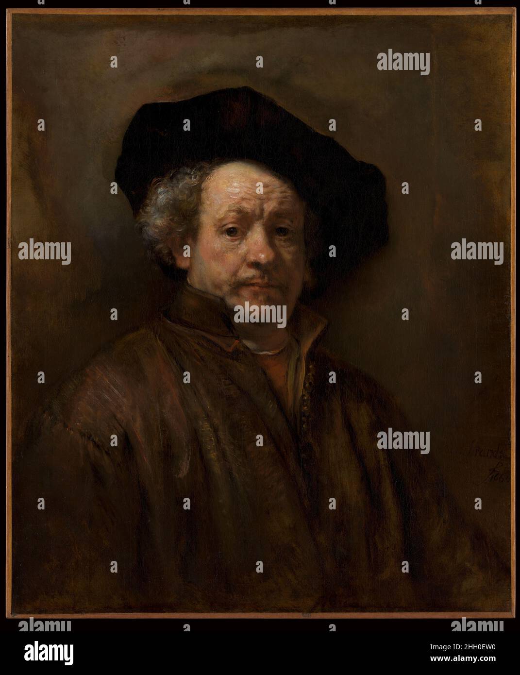 Self-Portrait 1660 Rembrandt (Rembrandt van Rijn) Dutch Rembrandt was a ...