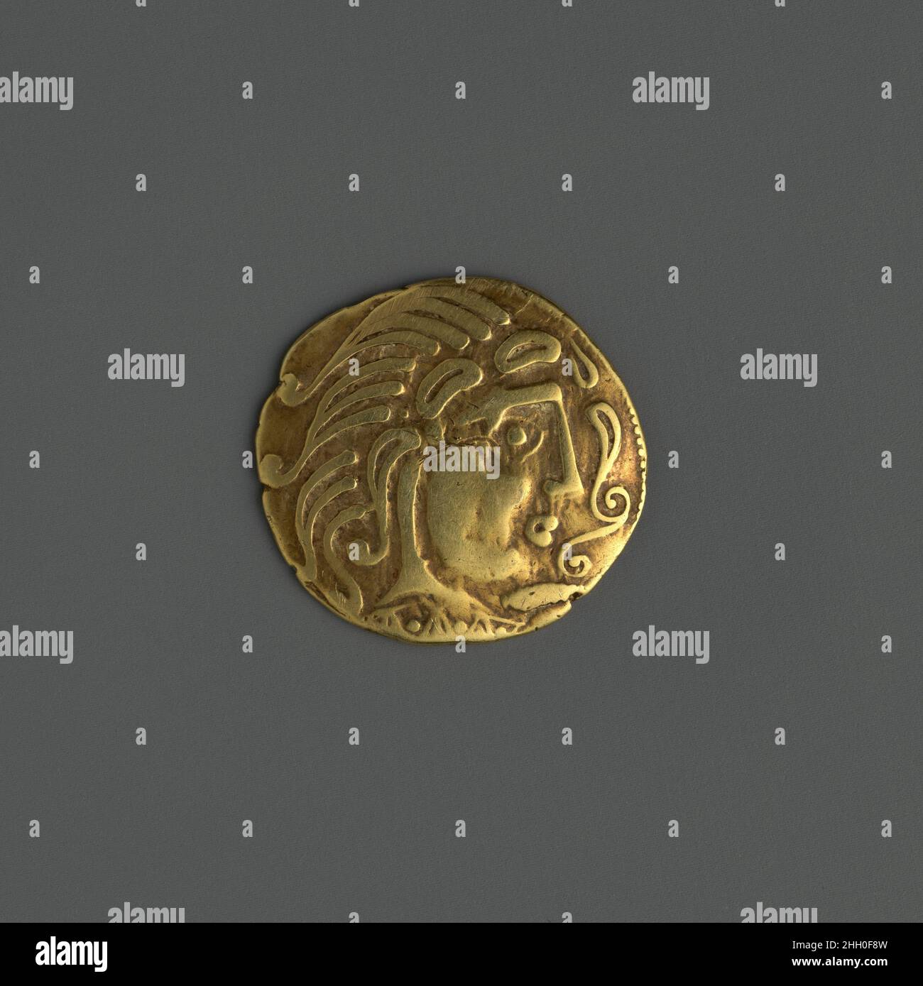 Gold Coin of the Parisii last quarter 2nd century B.C. Celtic The Celts ...