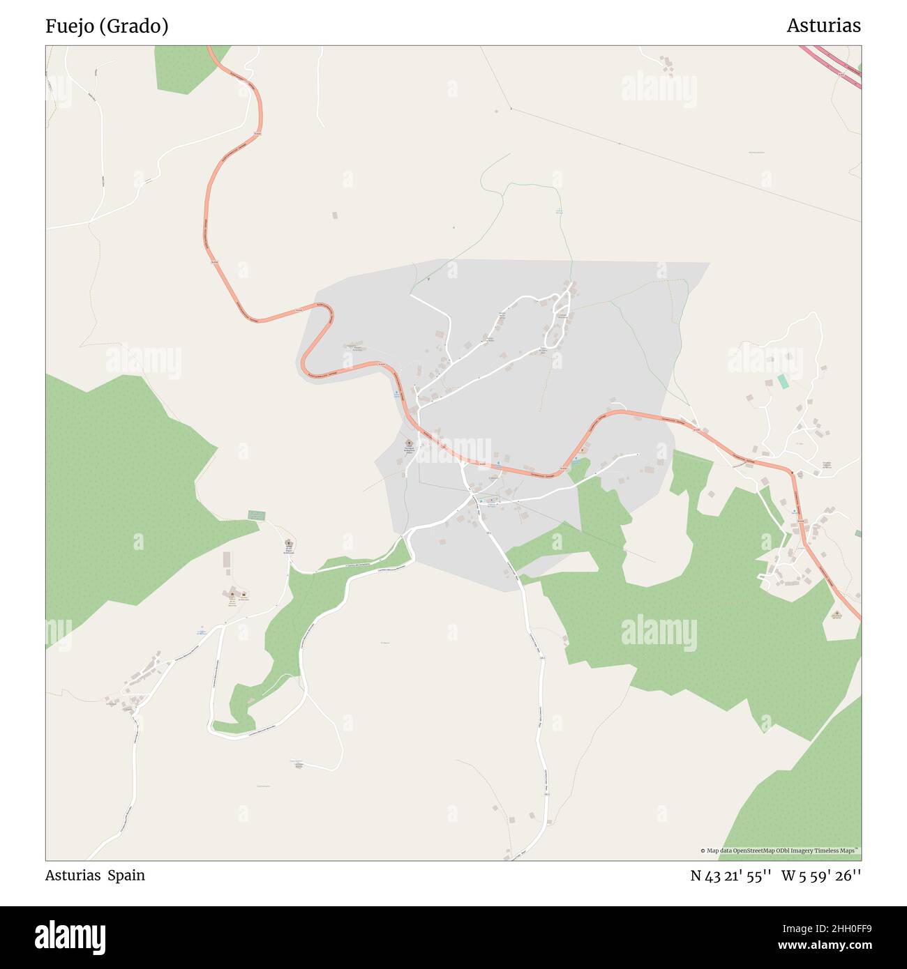 Map of grado spain hi-res stock photography and images - Alamy