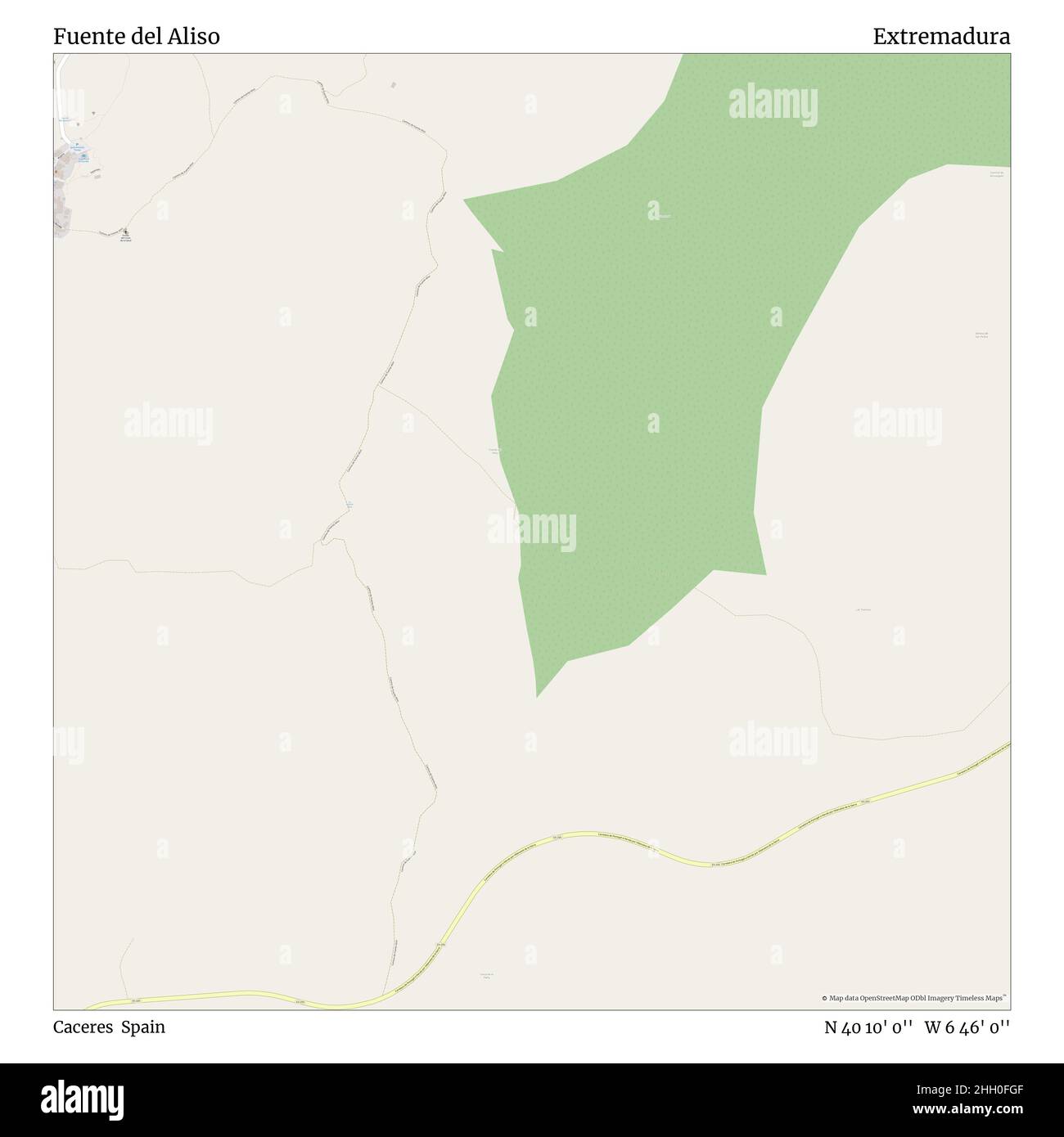 Fuente del Aliso, Caceres, Spain, Extremadura, N 40 10' 0'', W 6 46' 0 ...