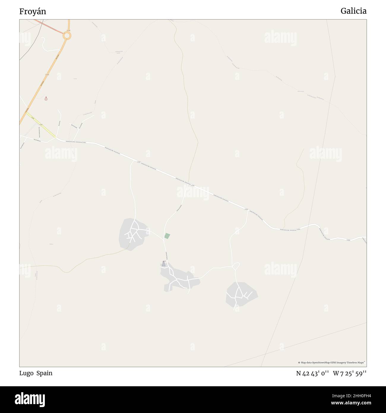 Map of lugo hi-res stock photography and images - Alamy