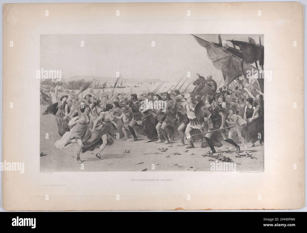 The Vanquishers of Salamis 1889 Gebbie & Husson Company, Ltd.. The ...