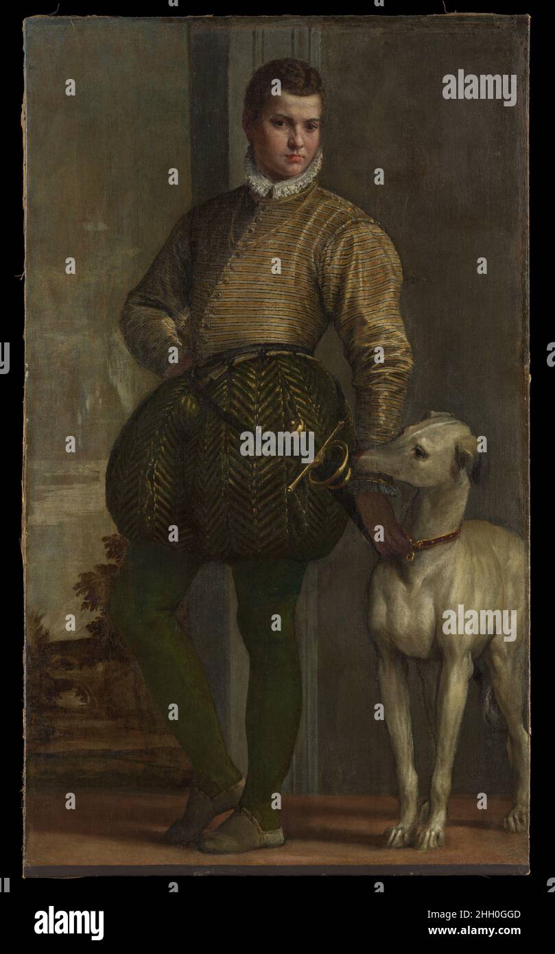 Boy with a Greyhound possibly 1570s Paolo Veronese (Paolo Caliari ...