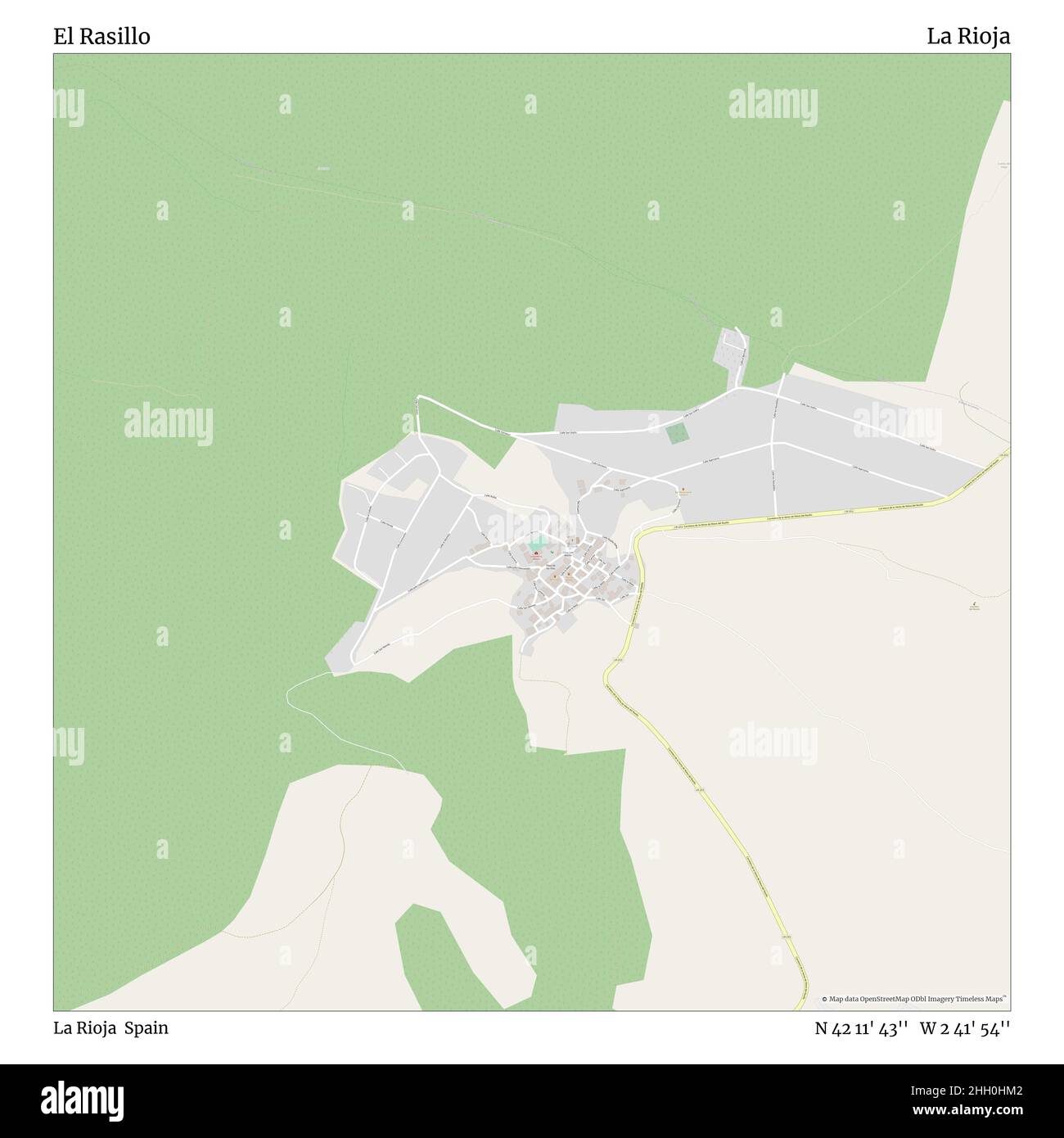 El Rasillo, La Rioja, Spain, La Rioja, N 42 11' 43'', W 2 41' 54'', map ...