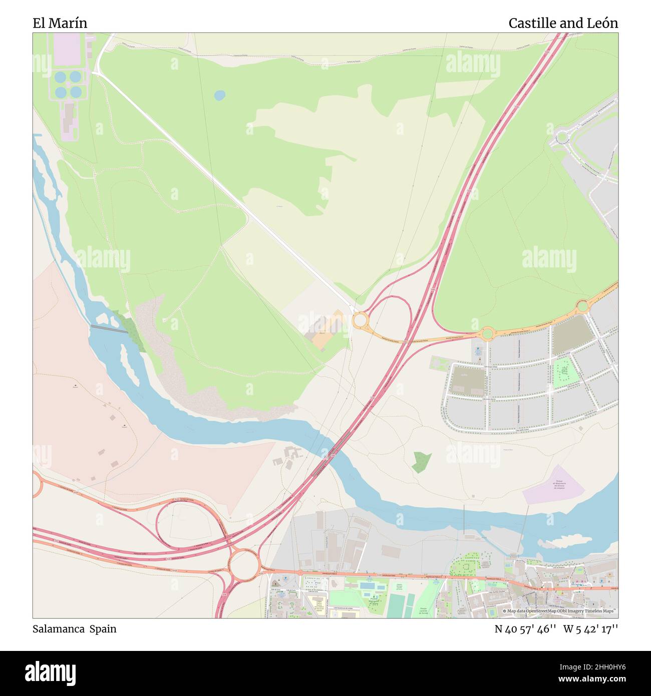 Map of marin spain hi-res stock photography and images - Alamy