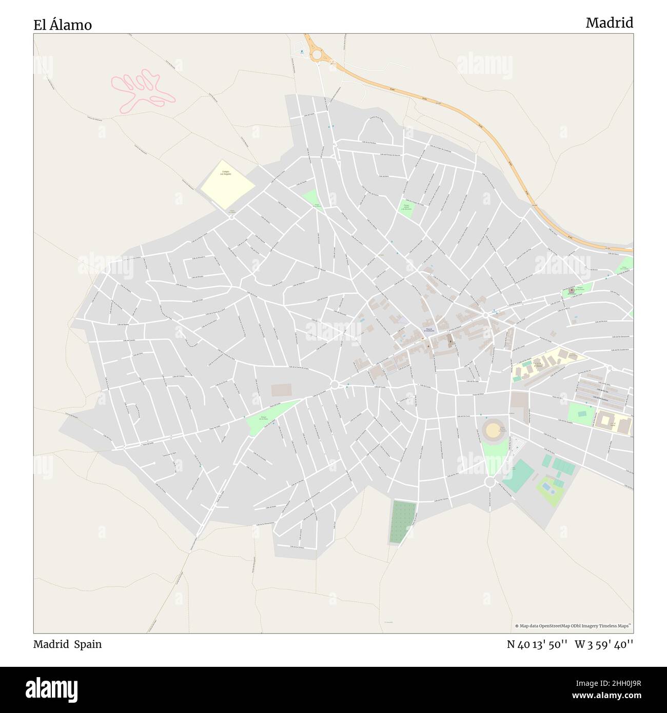 Map of alamo hi-res stock photography and images - Alamy