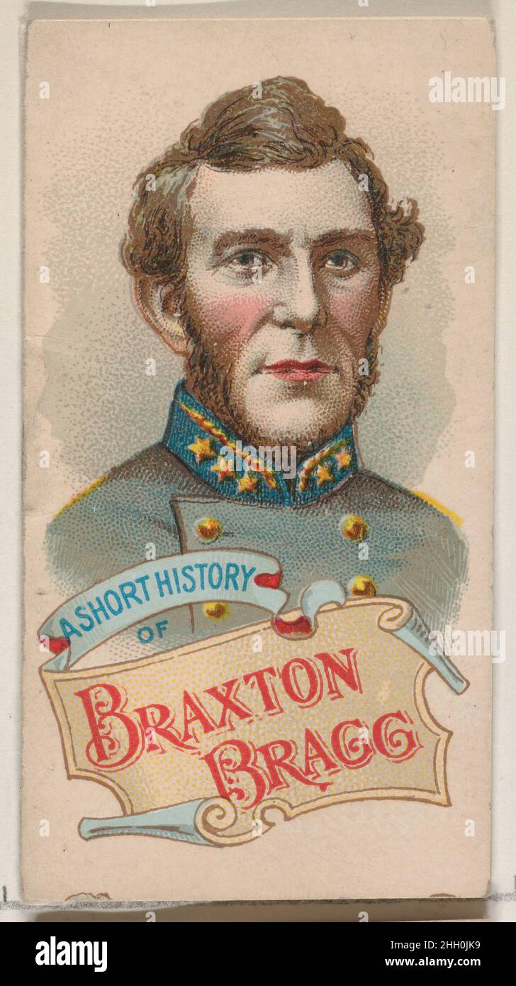 A Short History of General Braxton Bragg, from the Histories of ...