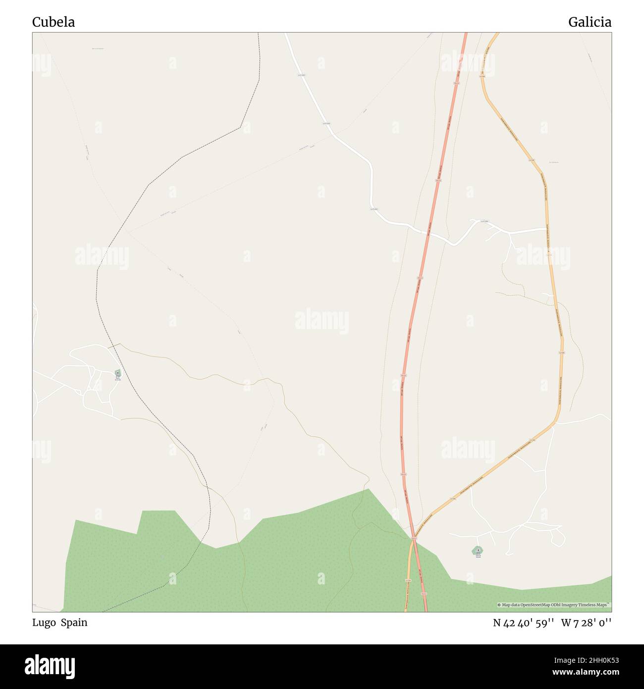 Map of lugo spain hi-res stock photography and images - Alamy