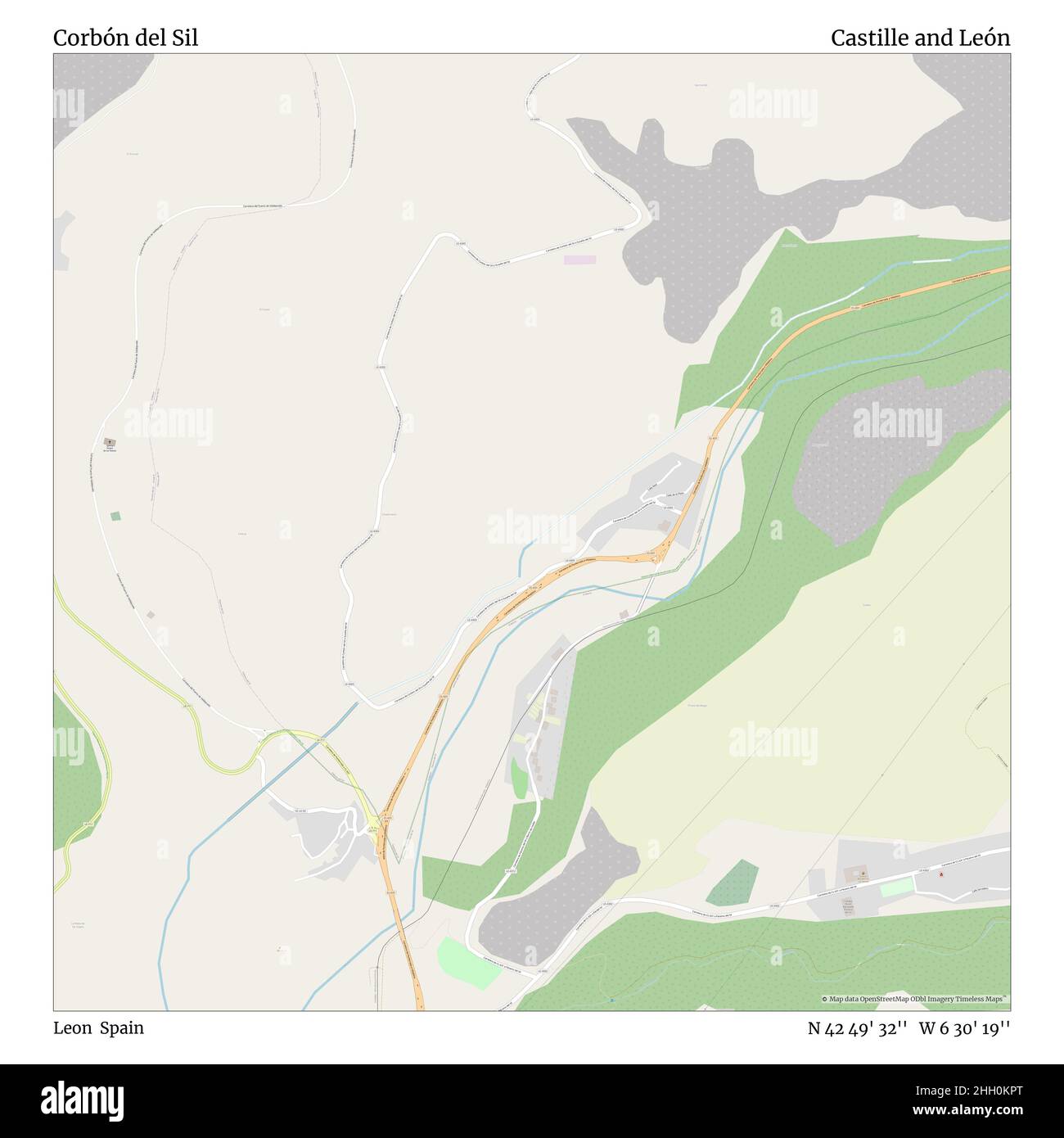 Sil road map hi-res stock photography and images - Alamy