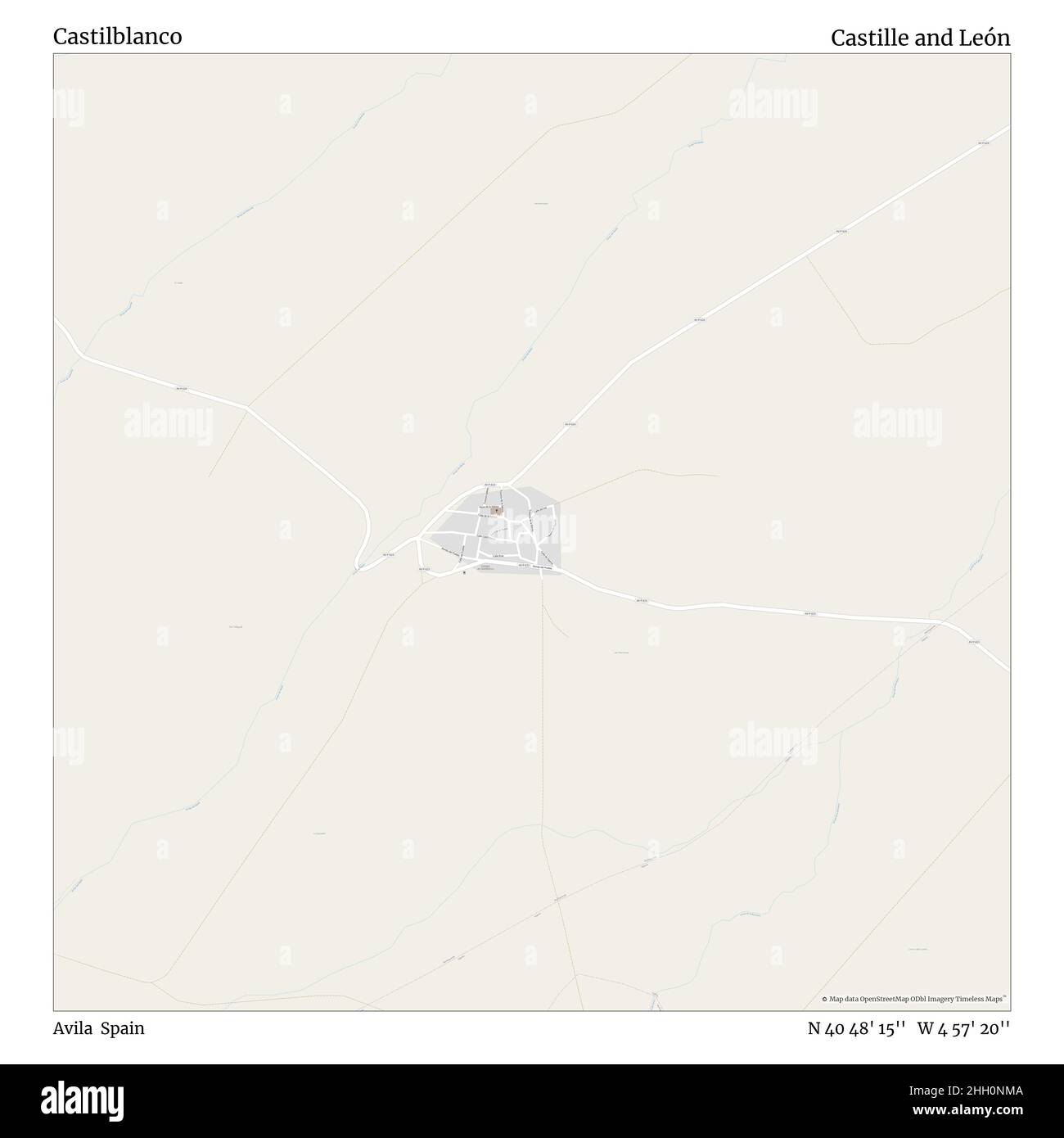 Map of avila spain hi-res stock photography and images - Alamy