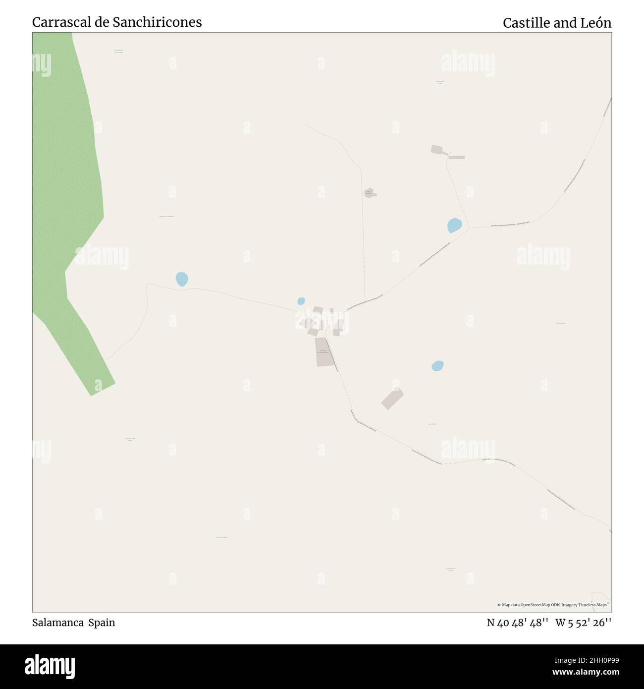 Carrascal de Sanchiricones, Salamanca, Spain, Castille and León, N 40 ...