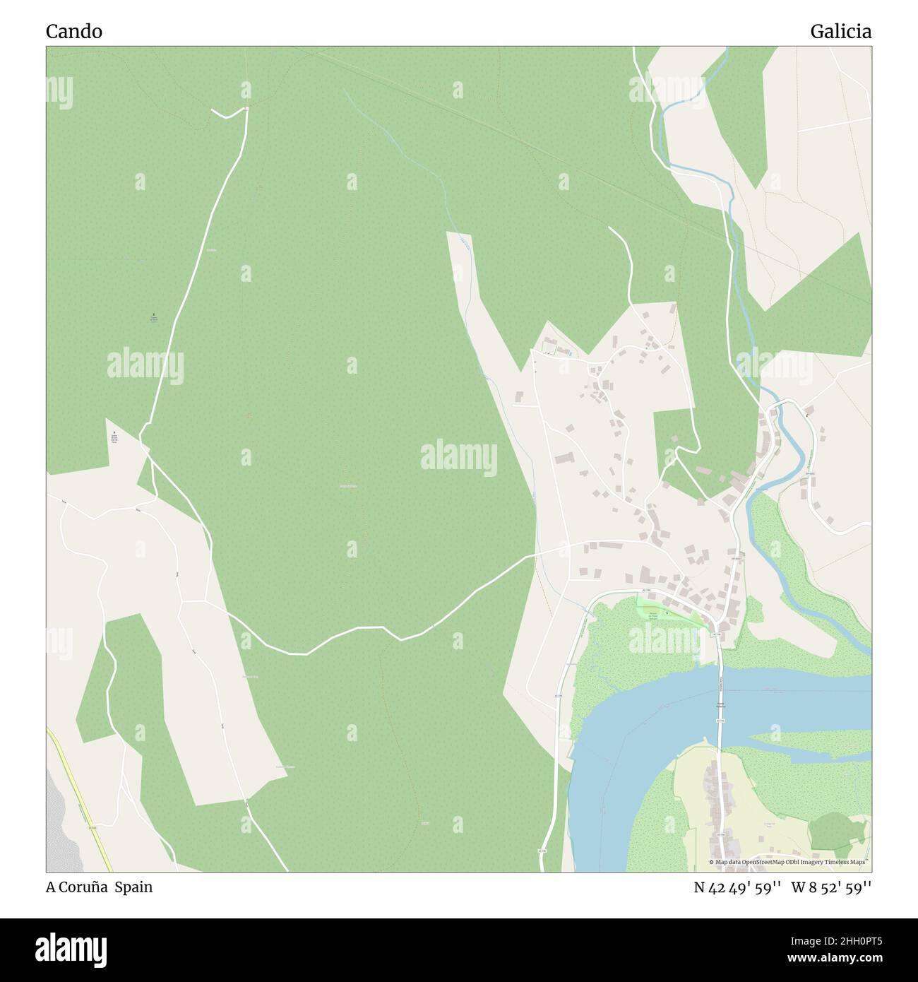 Cando on a map Cut Out Stock Images & Pictures - Alamy