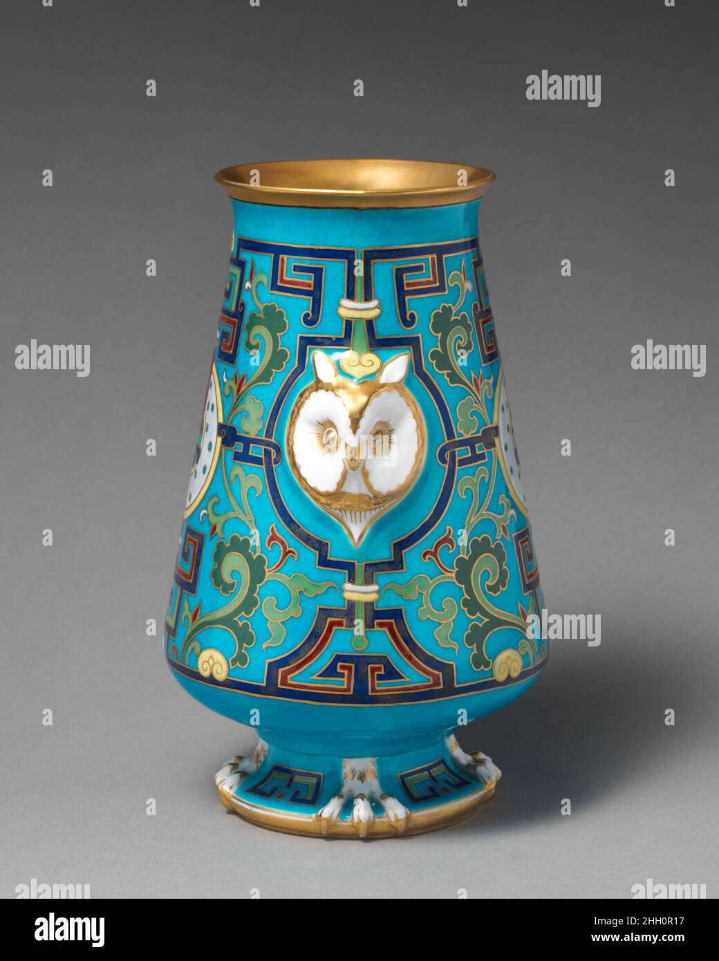 Owl vase 1868 Minton(s) Minton was the most important ceramics factory ...