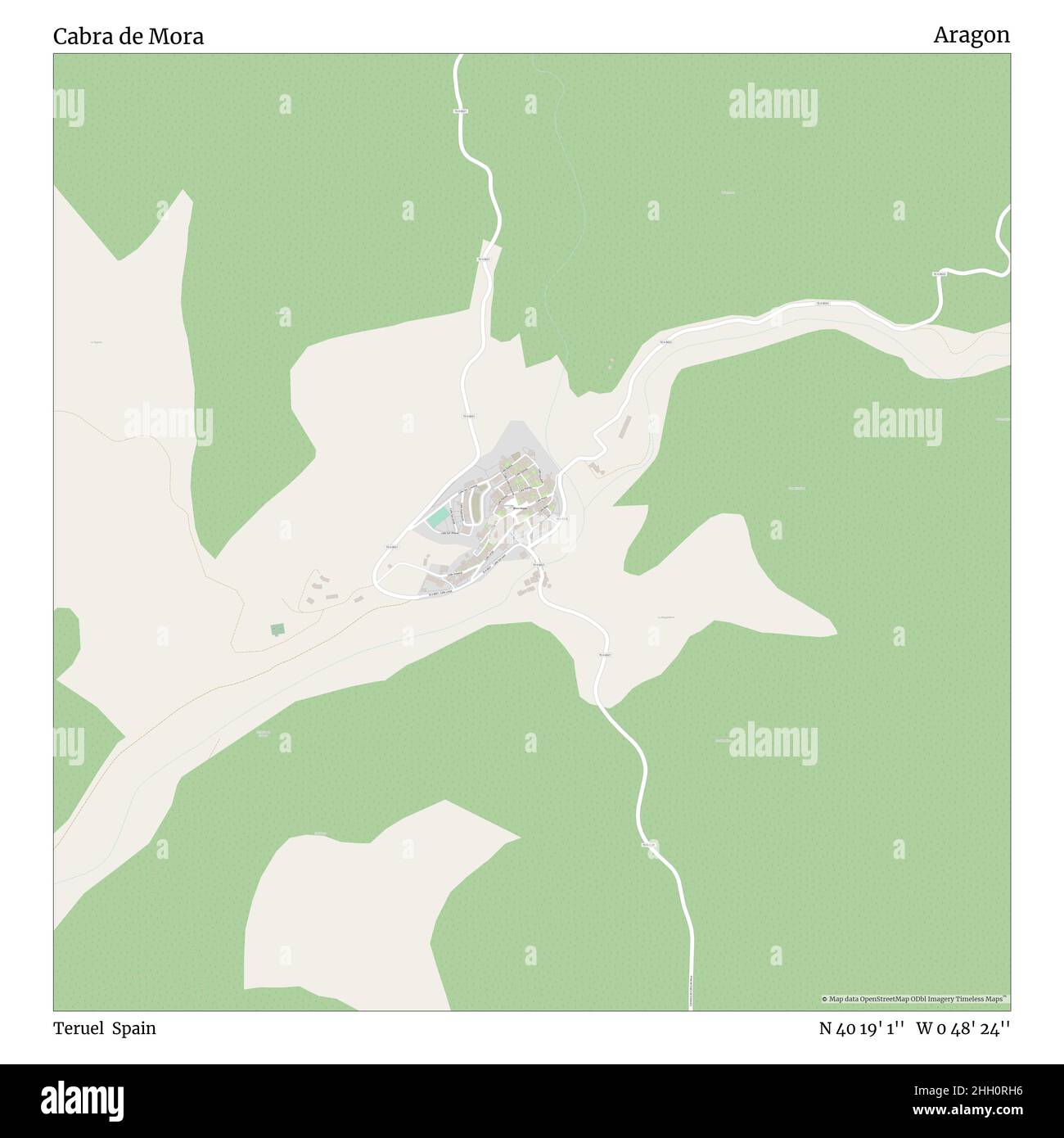 Map of cabra hi-res stock photography and images - Alamy