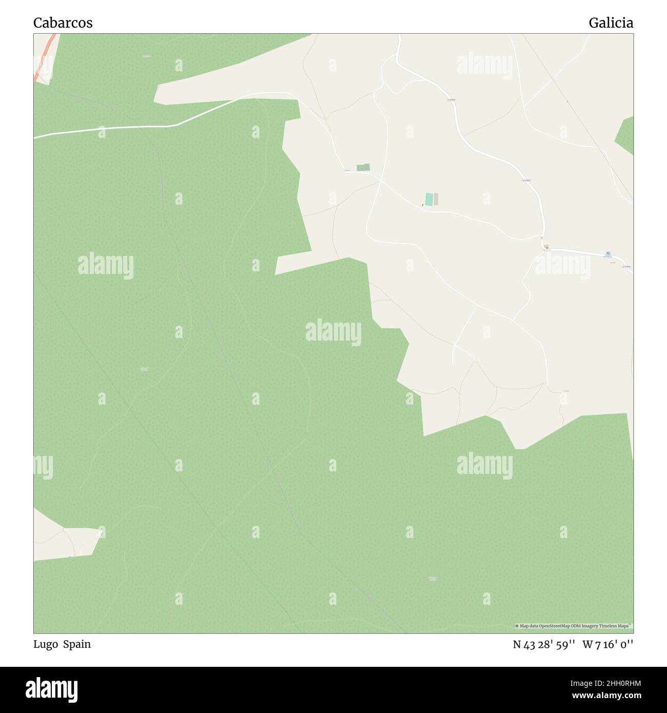 Map of lugo hi-res stock photography and images - Alamy