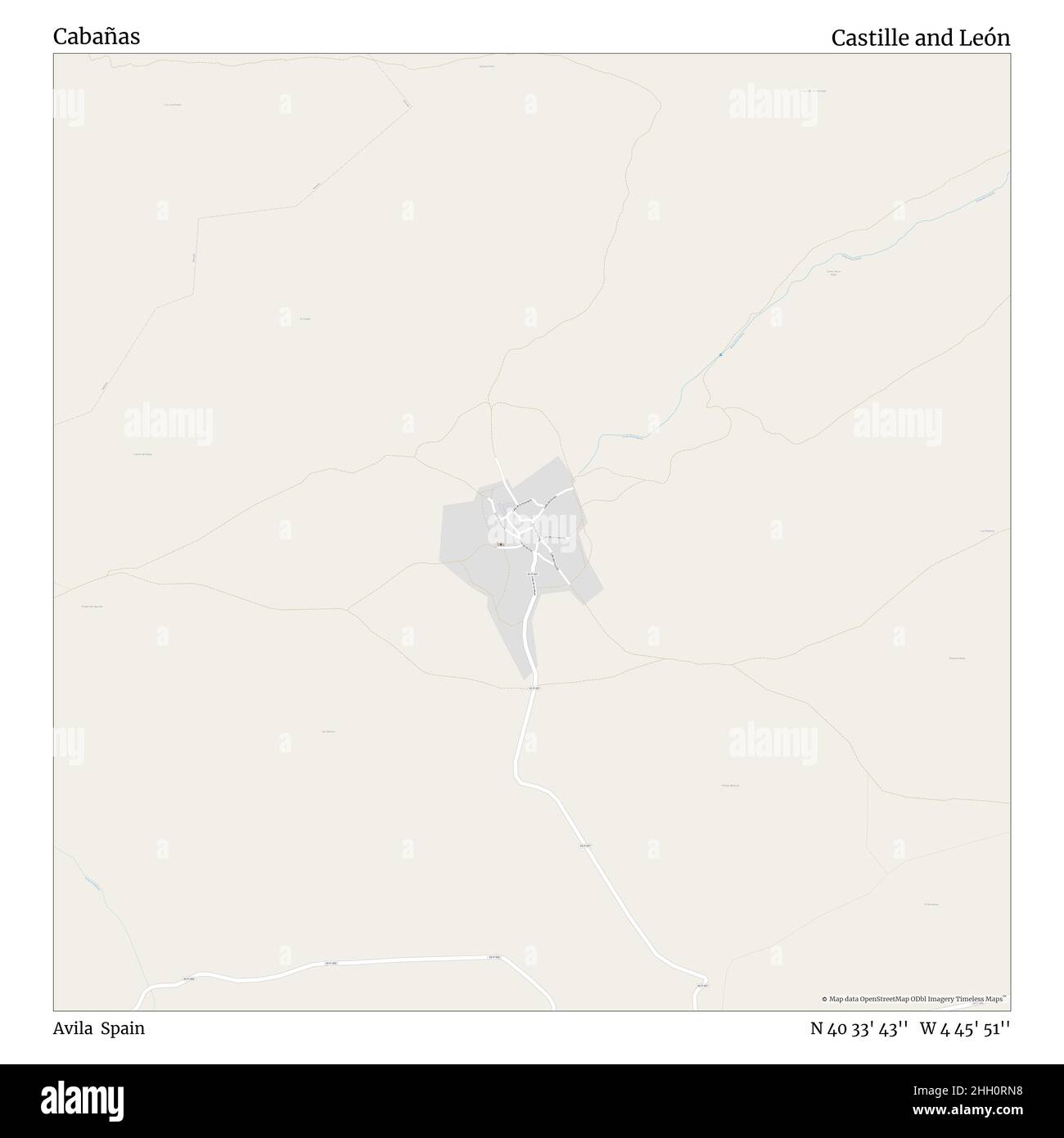 Map of avila spain hi-res stock photography and images - Alamy