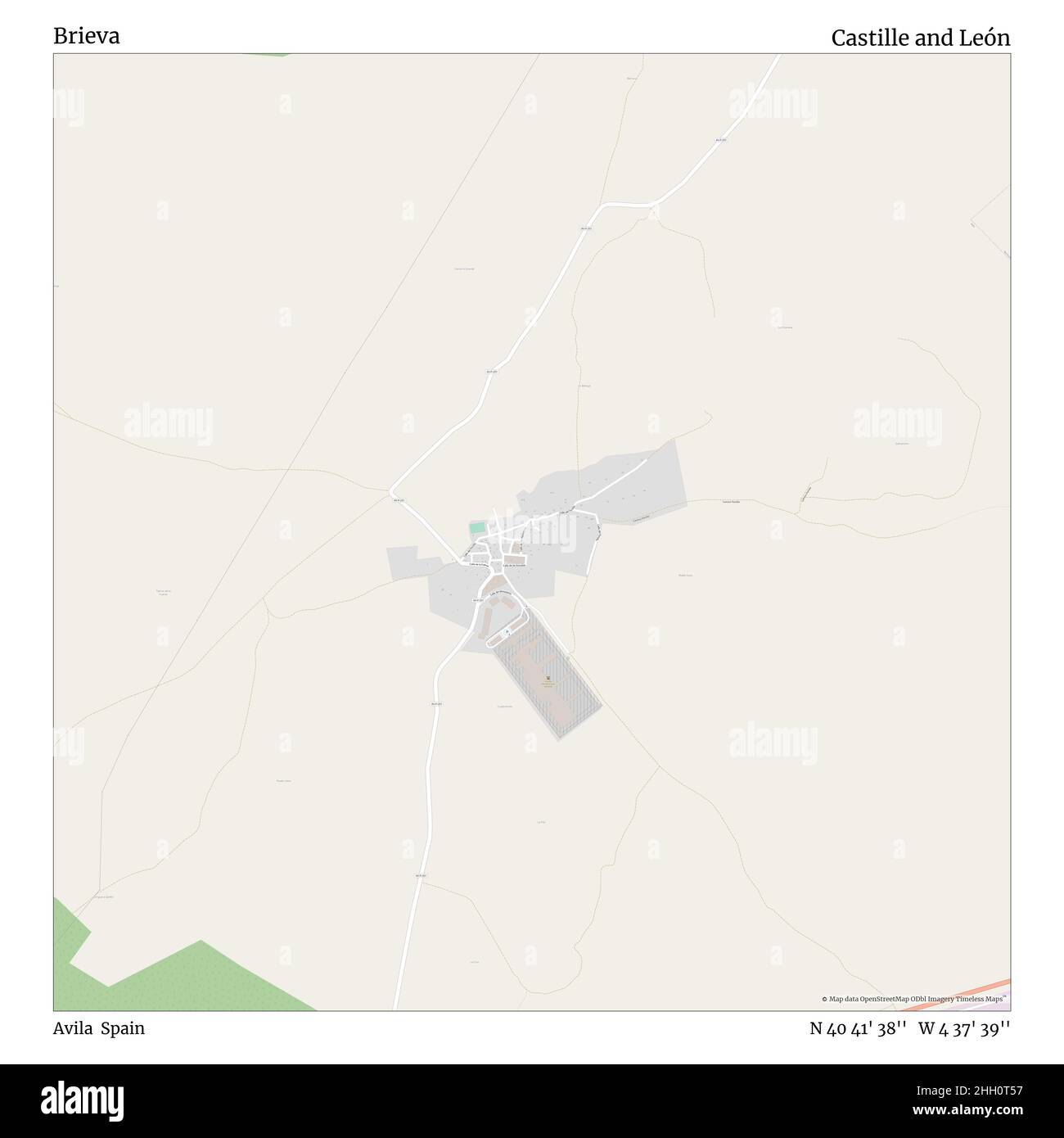 Map of avila spain hi-res stock photography and images - Alamy