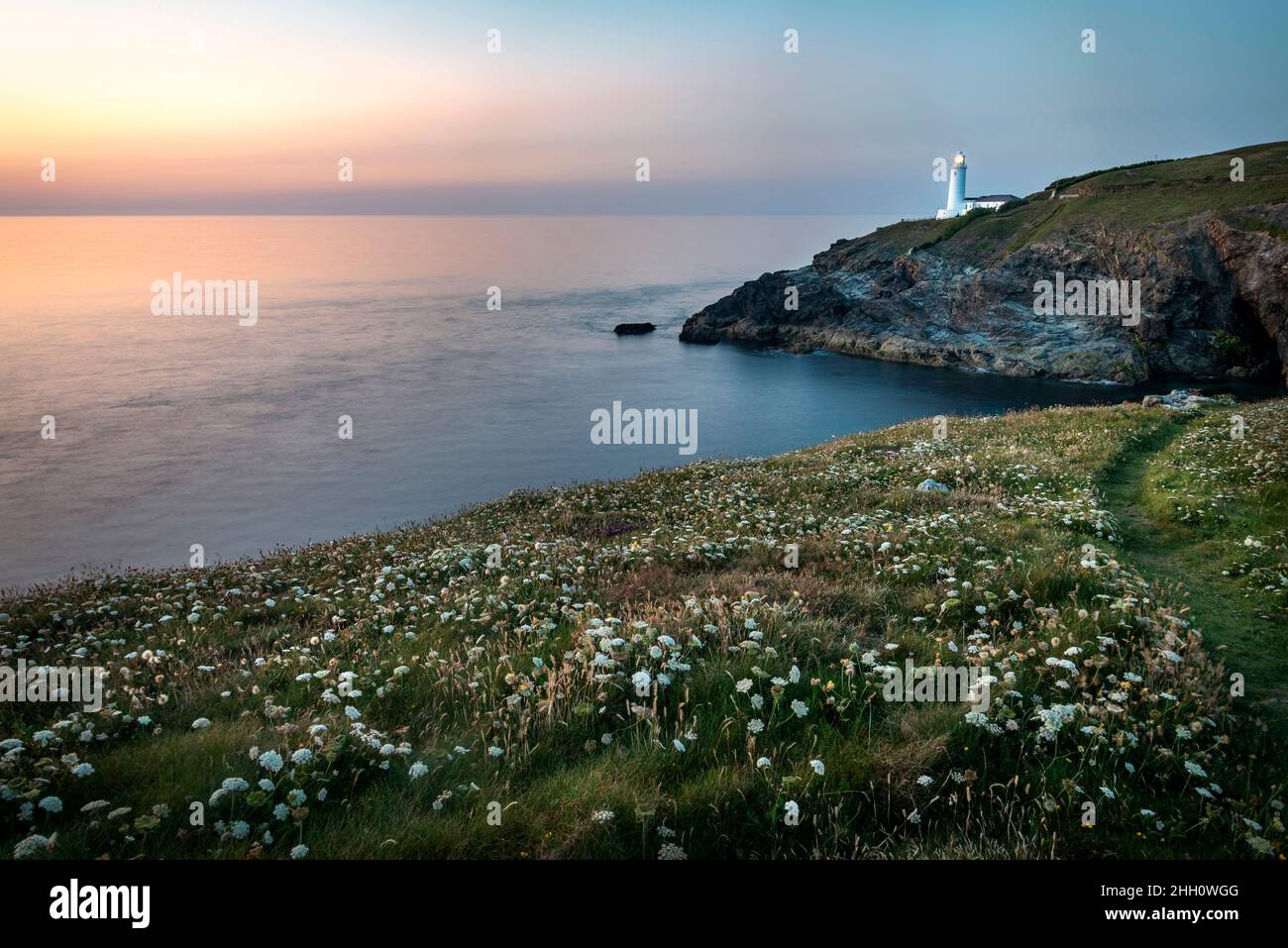 The historic lighthouse,a popular tourist spot,a prominent northern ...