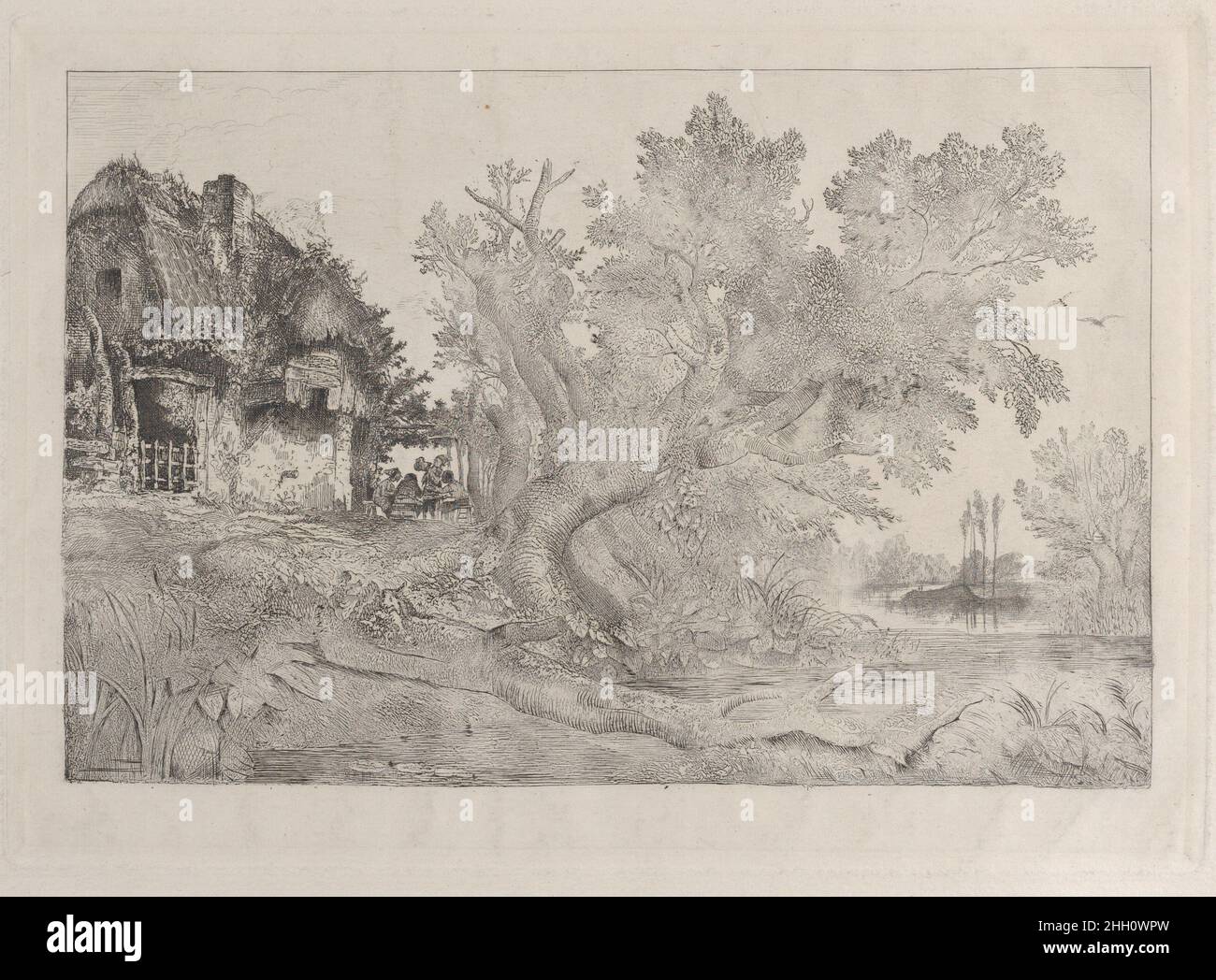 La Tonnelle 1838 Charles-François Daubigny. La Tonnelle. Charles ...