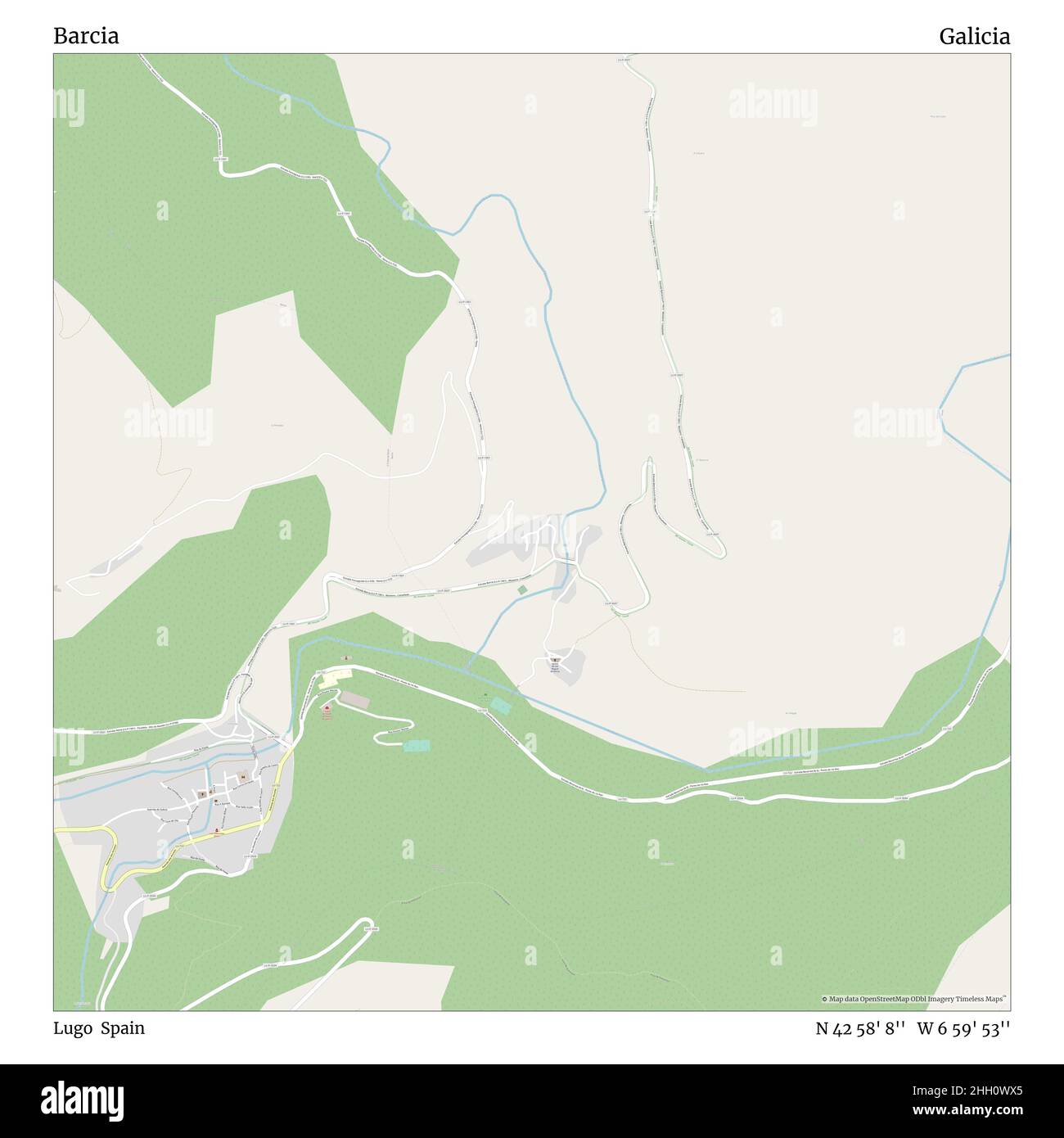Map of lugo hi-res stock photography and images - Alamy