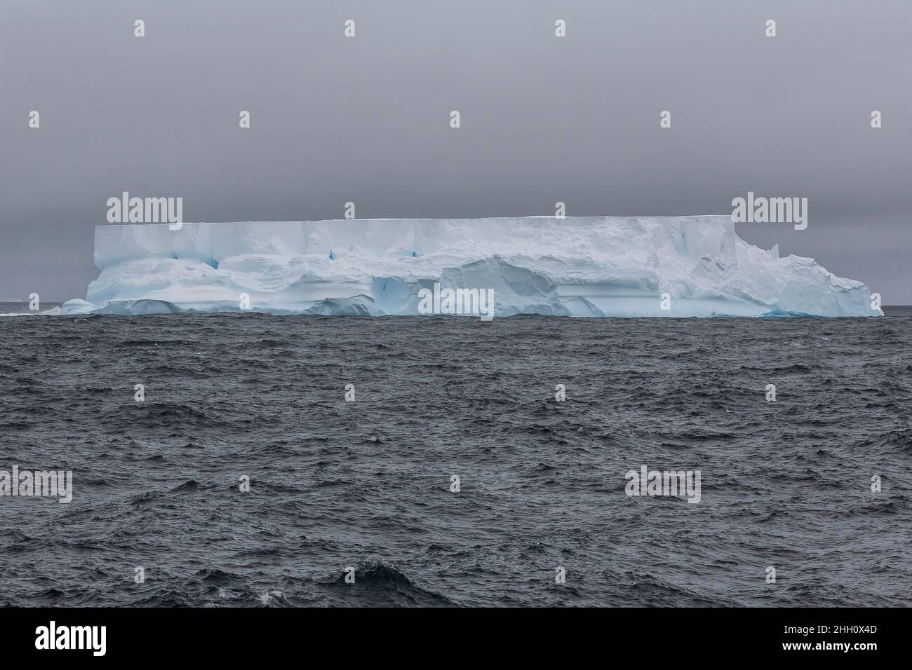 A weathered tabular iceberg in the Southern Ocean Stock Photo - Alamy