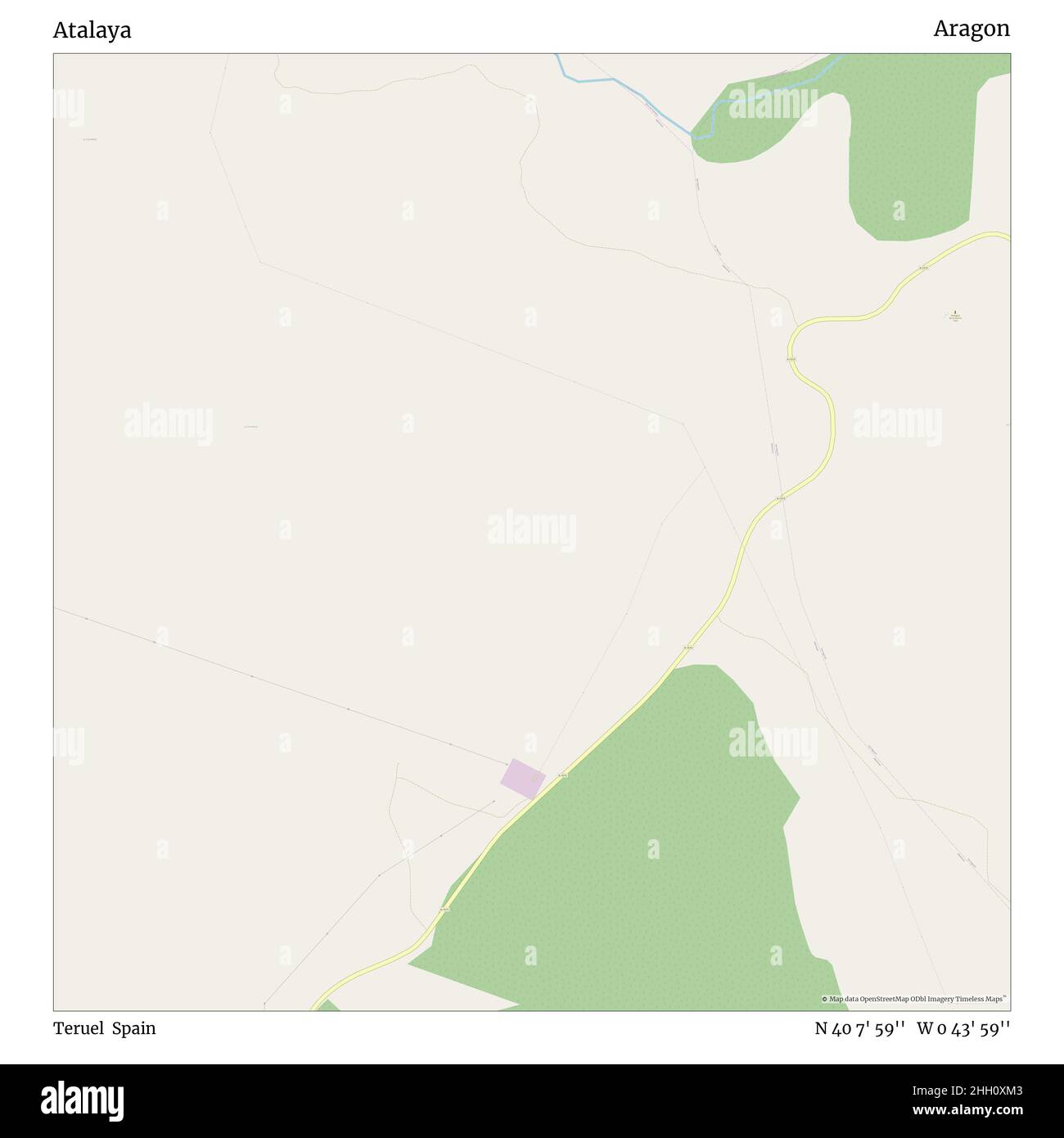 Map of teruel spain hi-res stock photography and images - Alamy