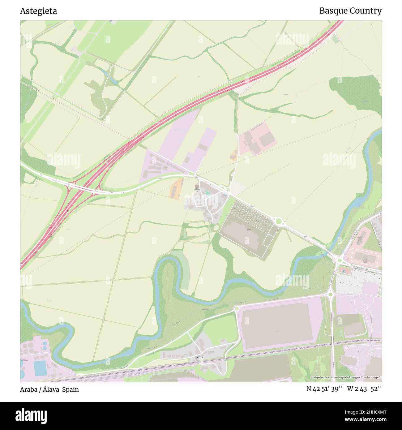 Astegieta, Araba / Álava, Spain, Basque Country, N 42 51' 39'', W 2 43 ...