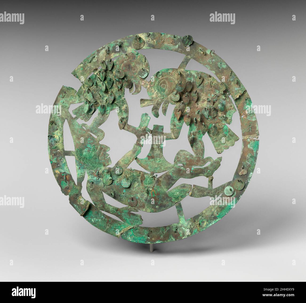 Disk 6th–7th century Moche (Loma Negra) The imagery of this disk ...