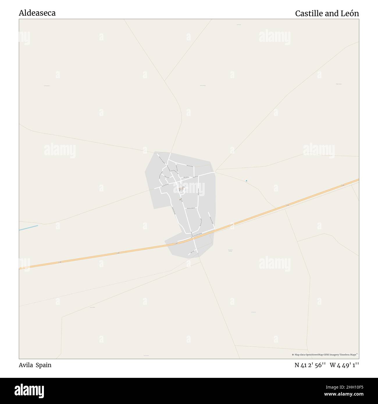 Map of avila spain hi-res stock photography and images - Alamy