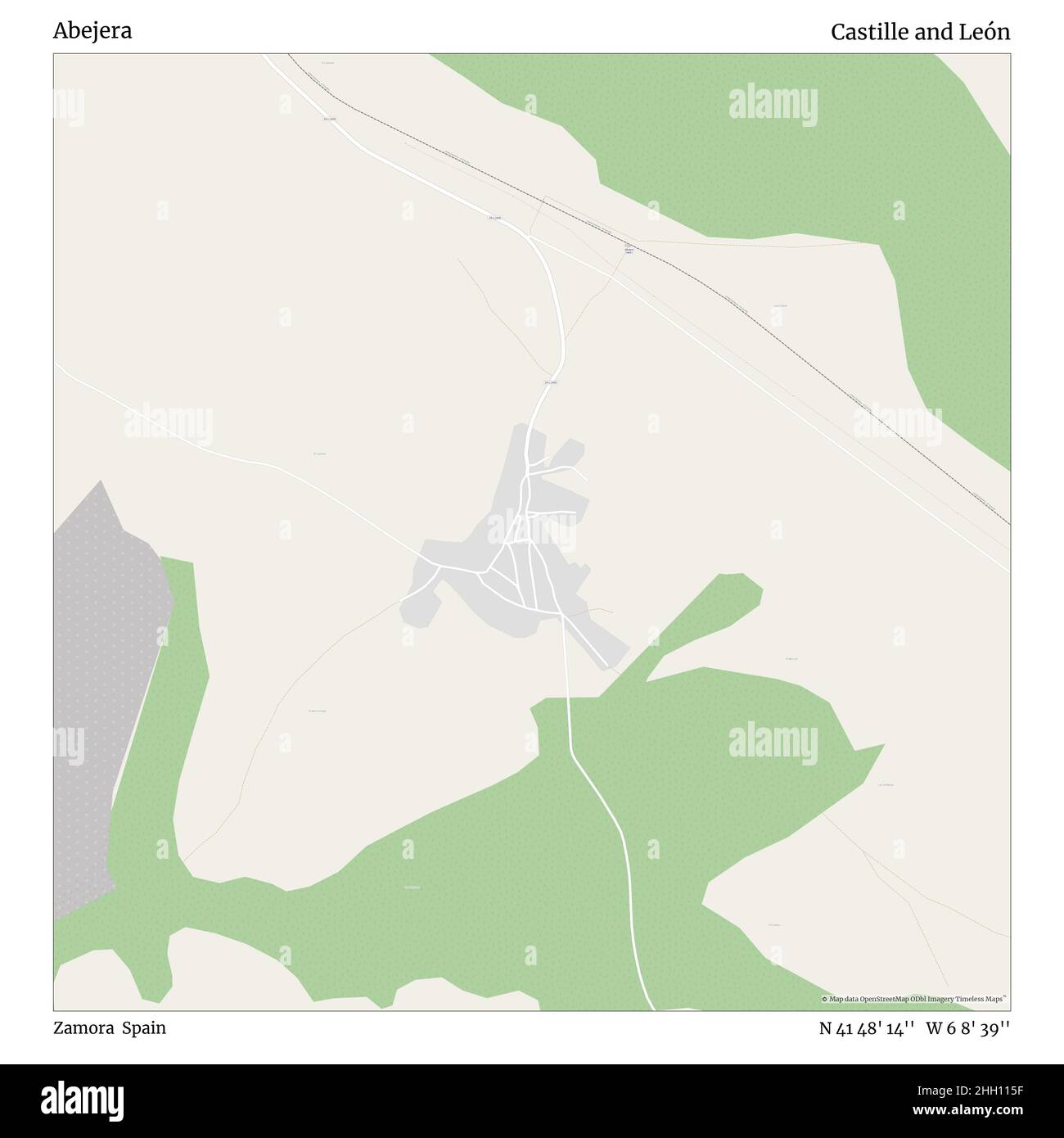 Map of zamora spain hi-res stock photography and images - Alamy