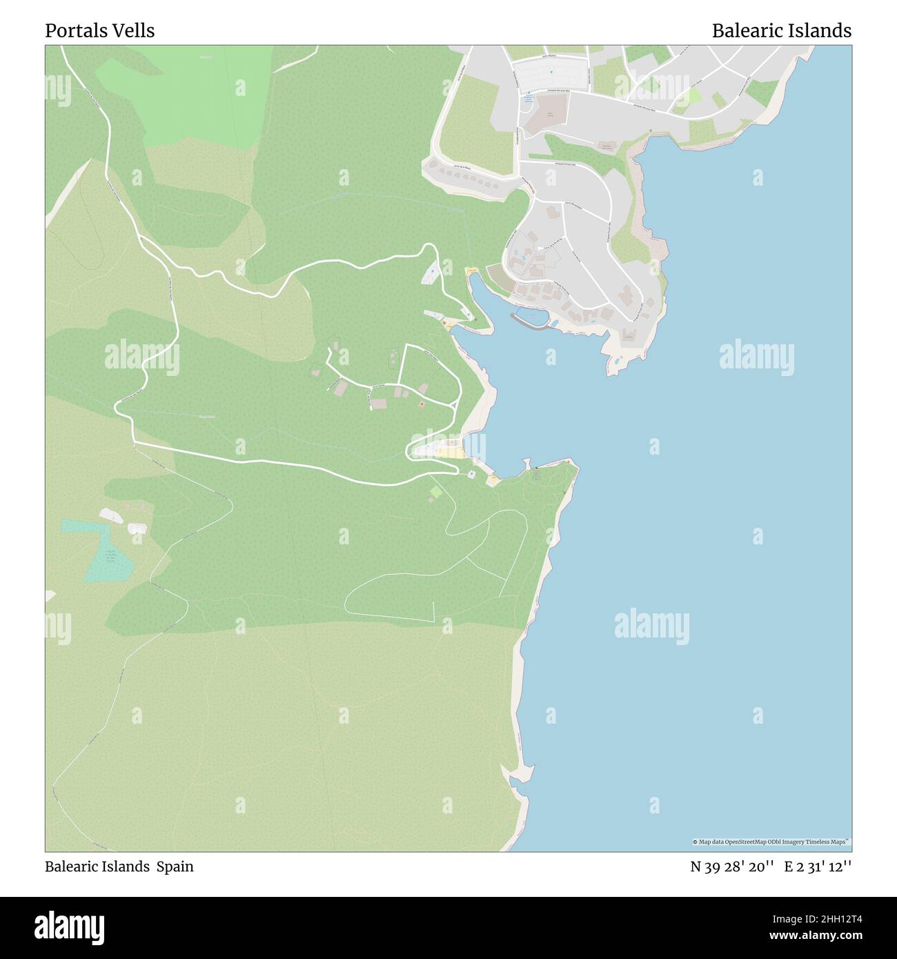 Portals Vells, Balearic Islands, Spain, Balearic Islands, N 39 28' 20 ...