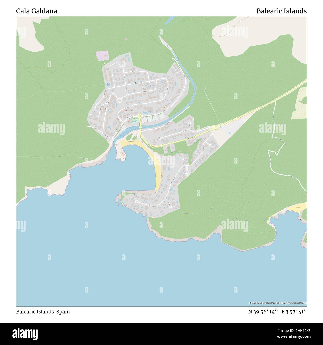 Cala galdana Cut Out Stock Images & Pictures - Alamy