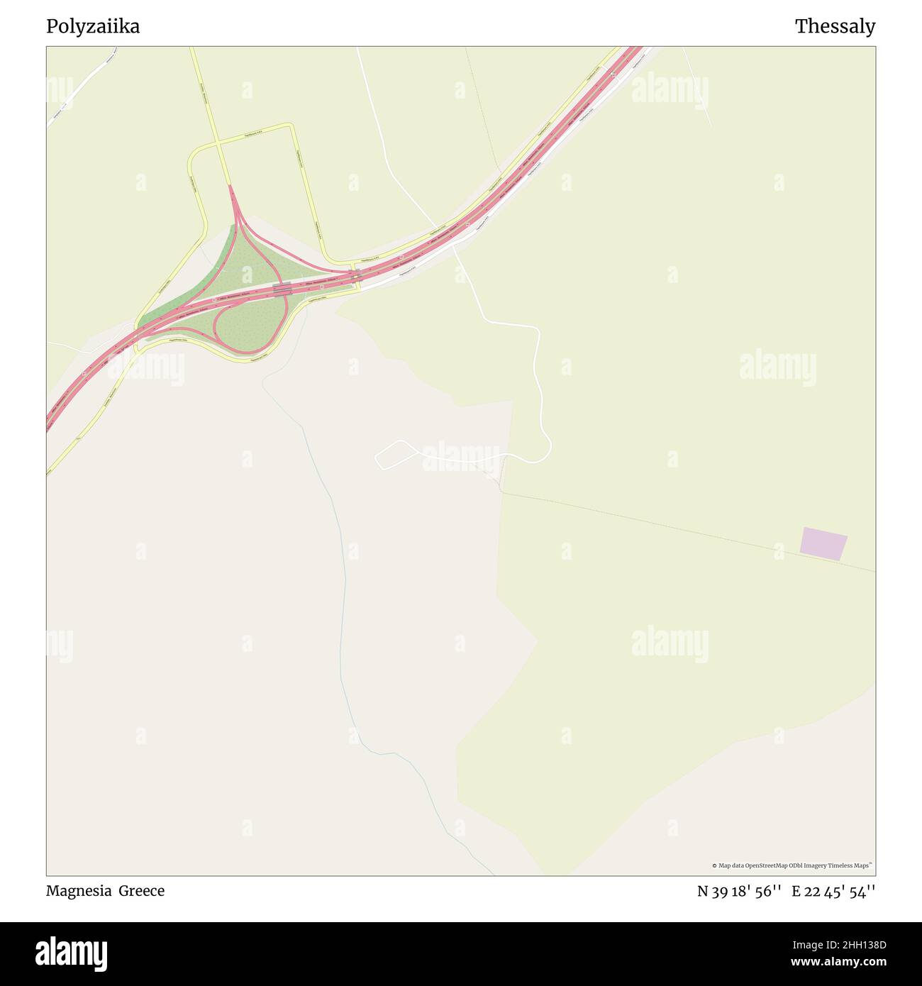 Polyzaiika, Magnesia, Greece, Thessaly, N 39 18' 56'', E 22 45' 54 ...