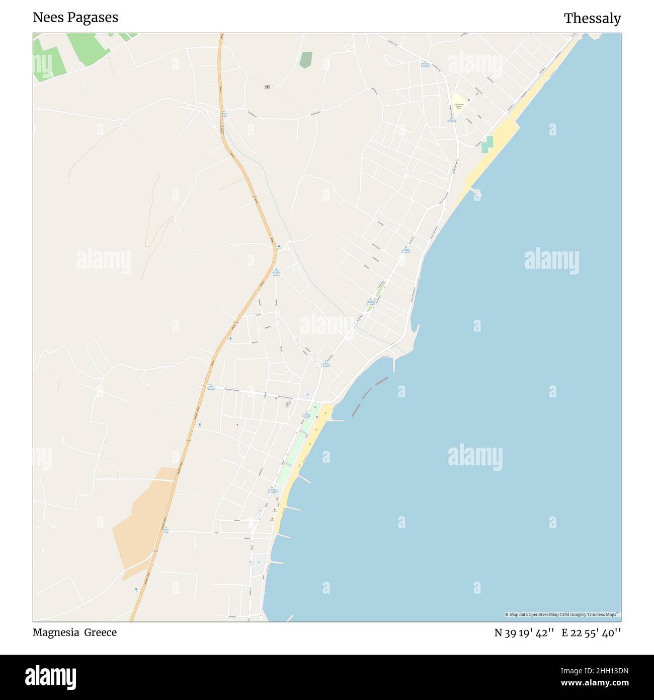Nees Pagases, Magnesia, Greece, Thessaly, N 39 19' 42'', E 22 55' 40 ...