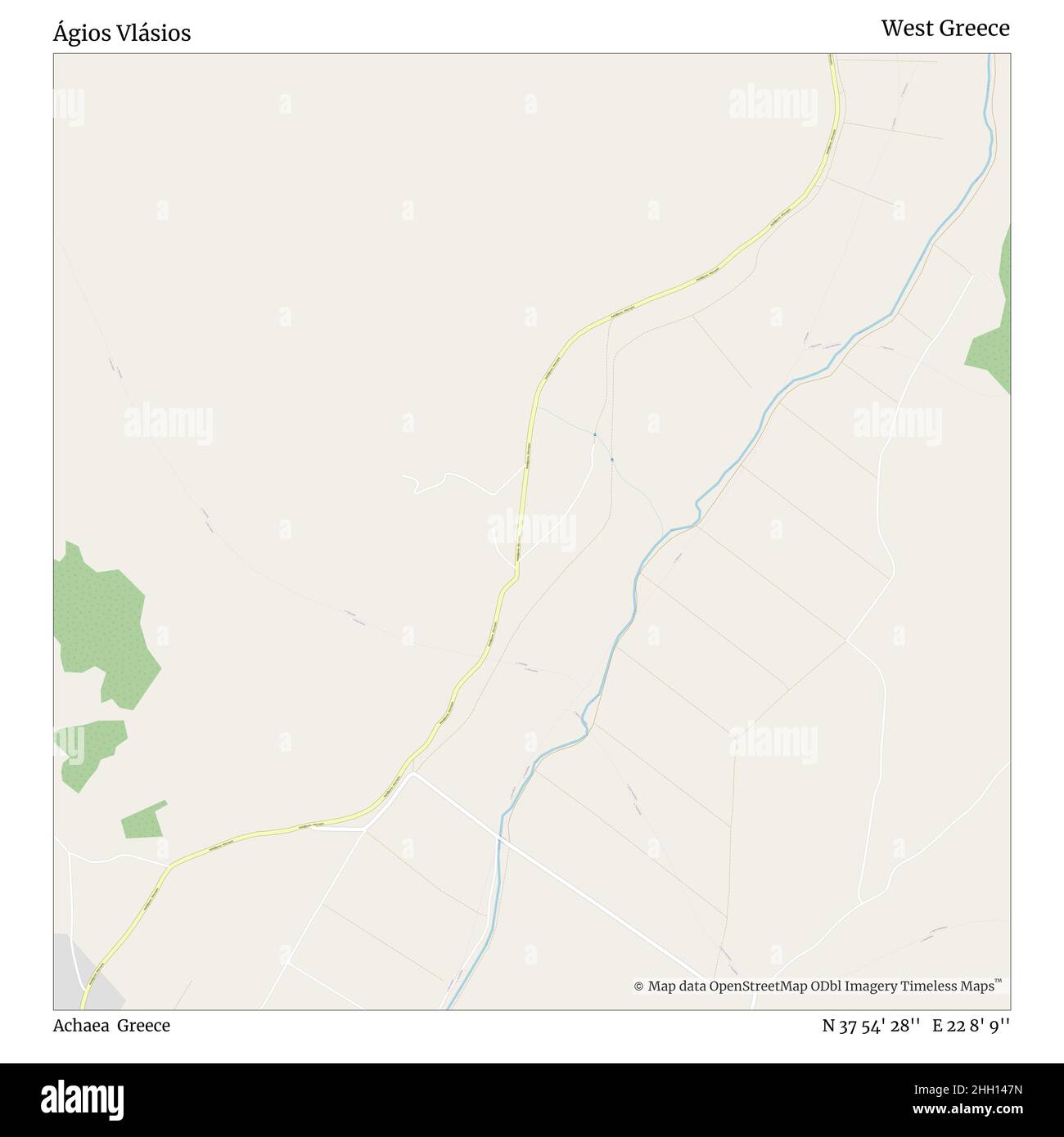 Ágios Vlásios, Achaea, Greece, West Greece, N 37 54' 28'', E 22 8' 9 ...