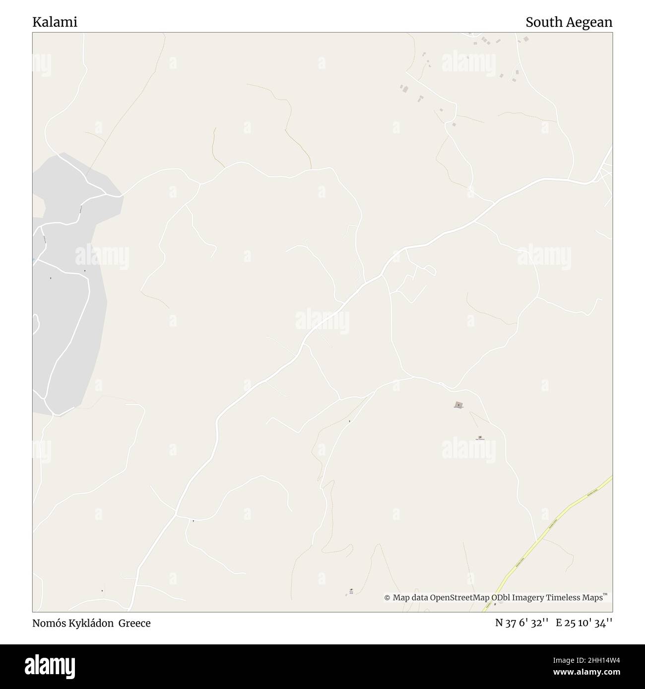 Kalami, Nomós Kykládon, Greece, South Aegean, N 37 6' 32'', E 25 10' 34 ...