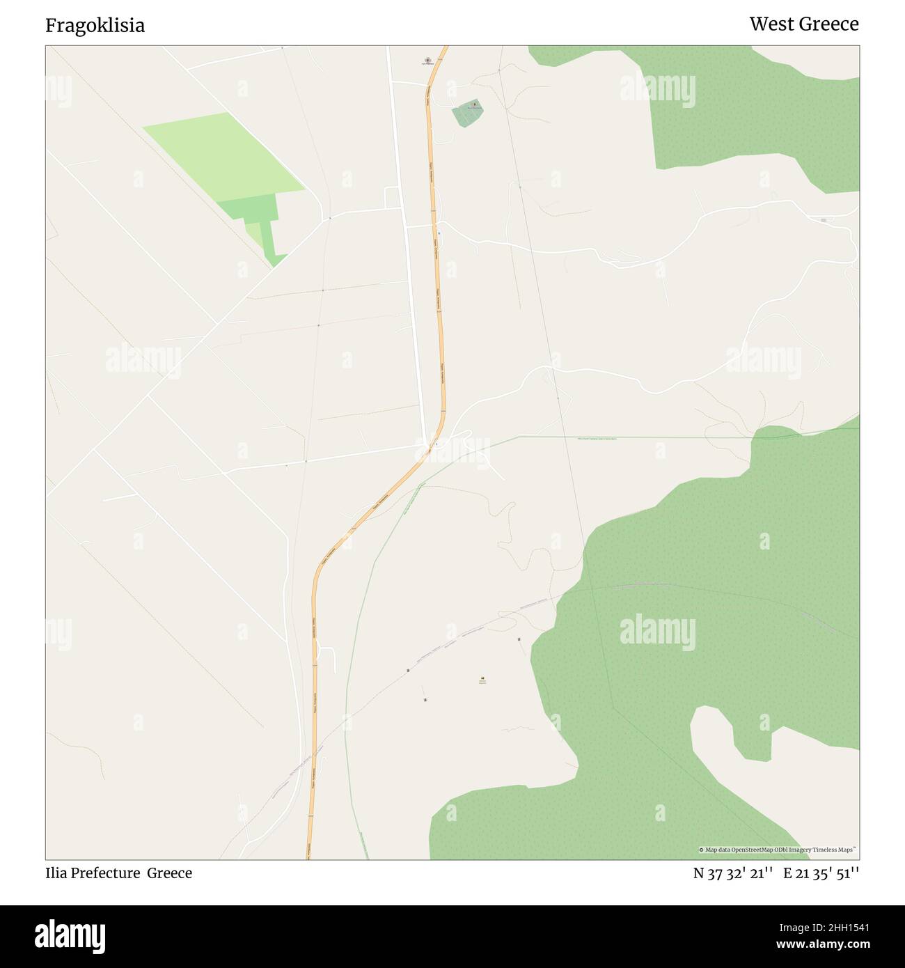 Fragoklisia, Ilia Prefecture, Greece, West Greece, N 37 32' 21'', E 21 ...